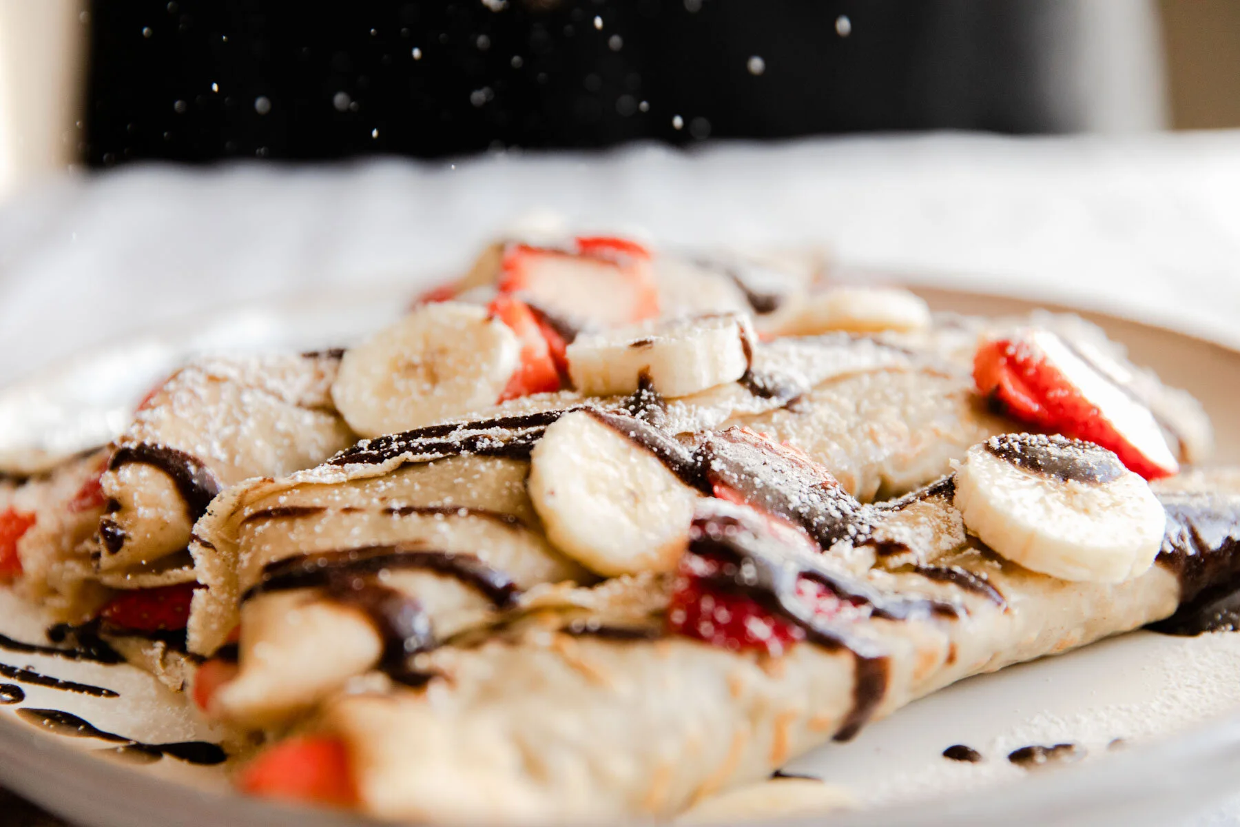 Chocolate Banana Crepes