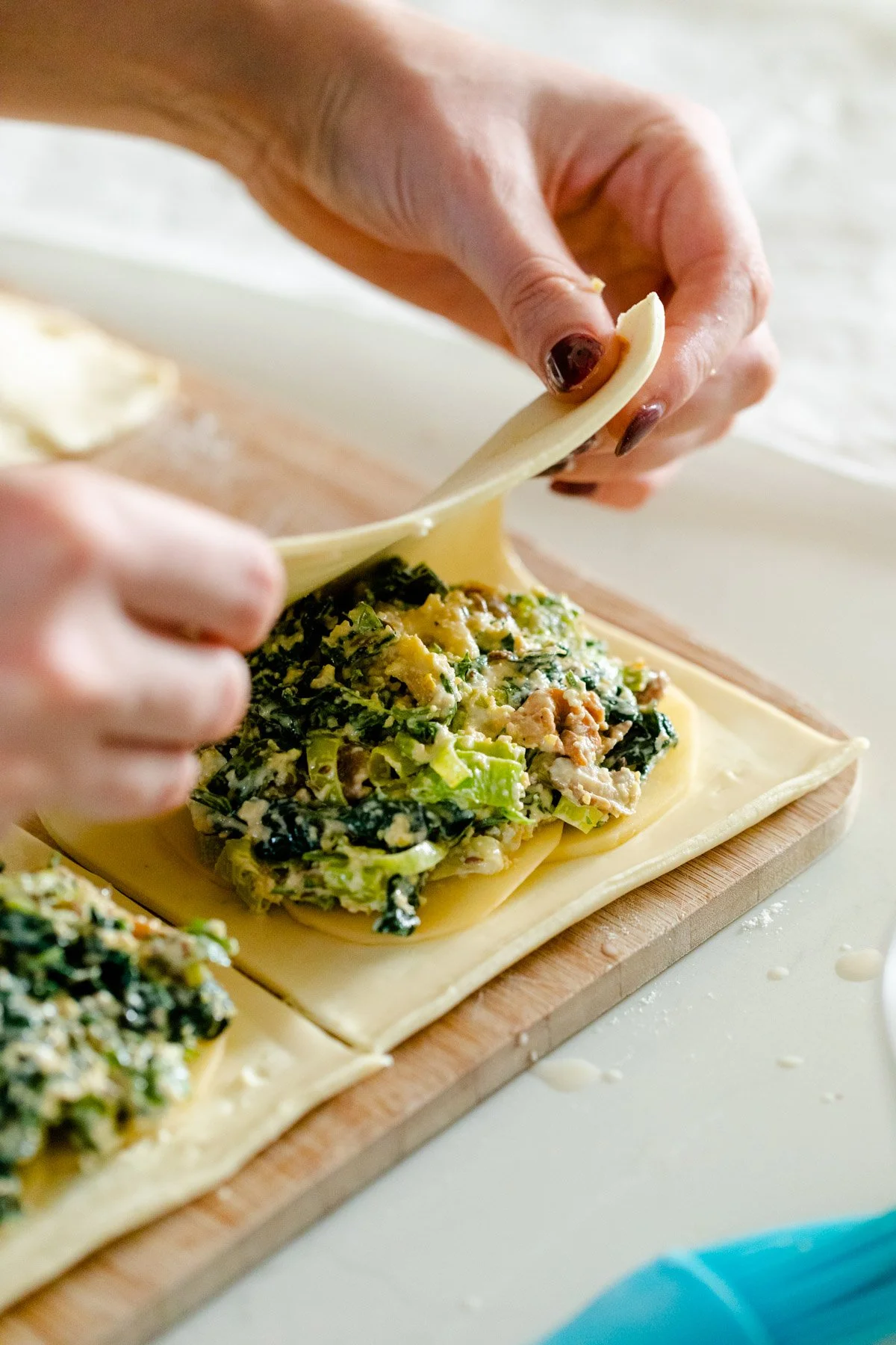 Winter Vegetable Puff Pastry Turnover - Madeleine Olivia