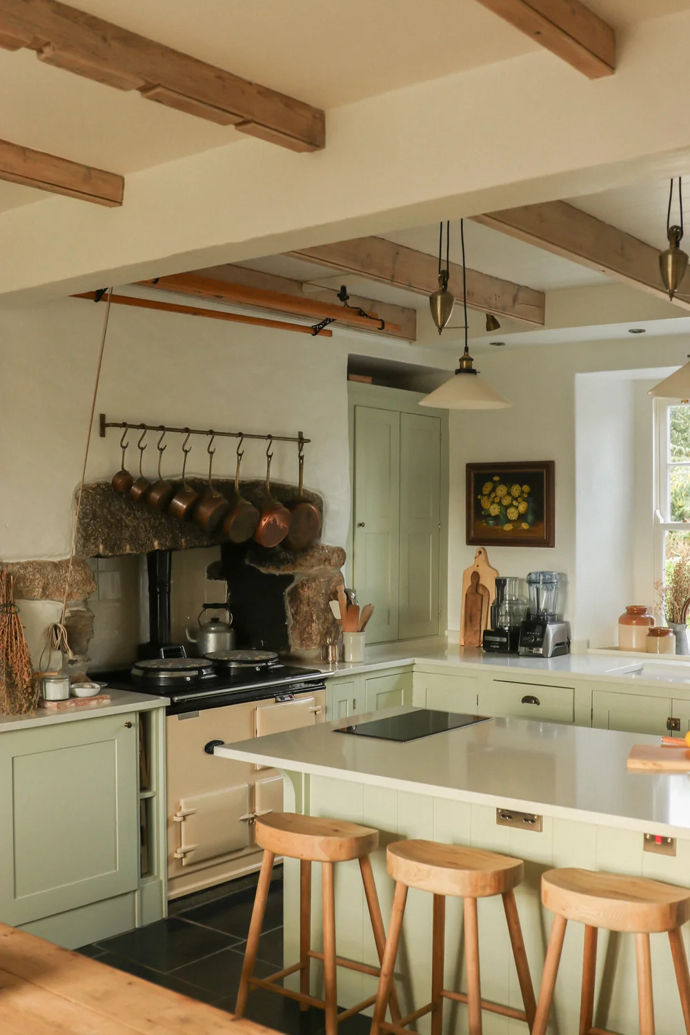 English Country Farmhouse Kitchen Tour - Madeleine Olivia