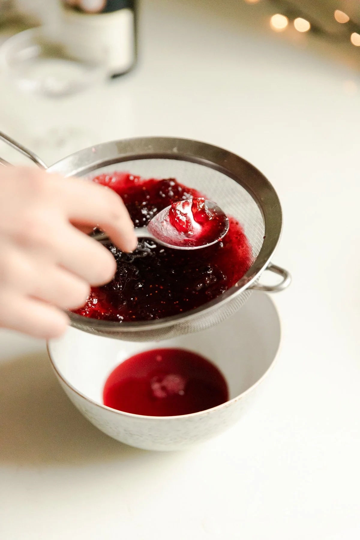 Cranberry Champagne Sparkler - Madeleine Olivia