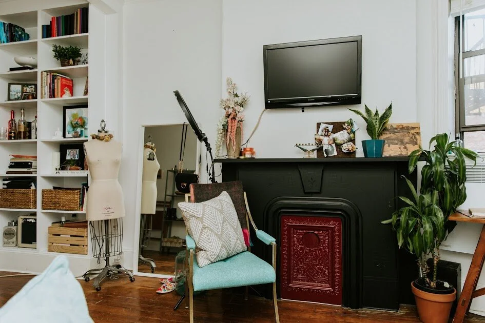 Project Hamilton Park Revealed: Plants, Styled Shelves, His & Hers Work ...