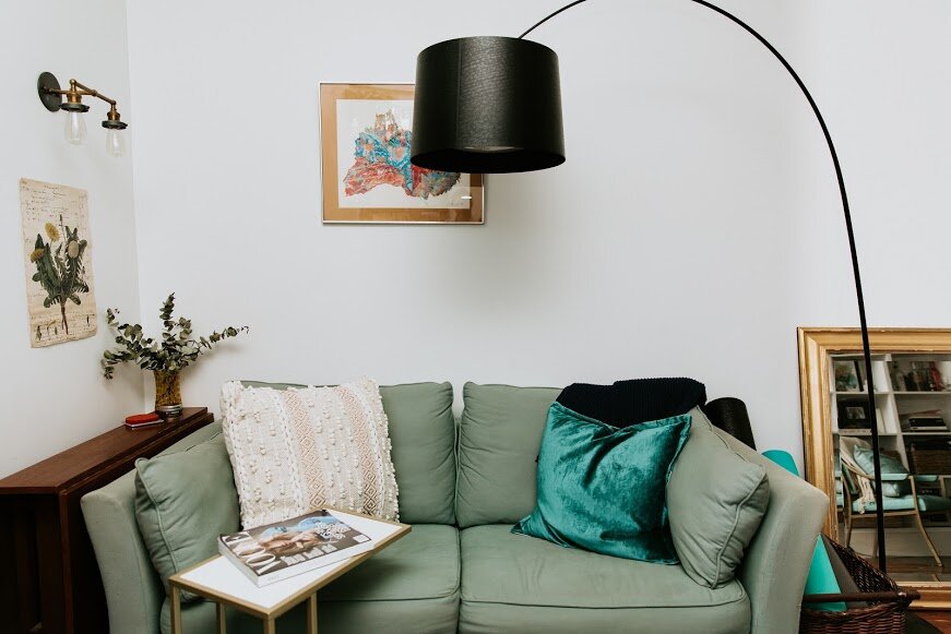 Project Hamilton Park Revealed: Plants, Styled Shelves, His & Hers Work ...