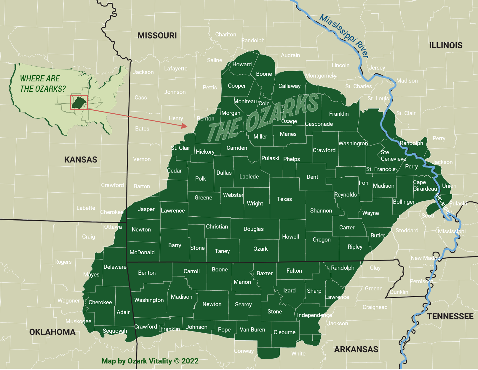 Expanding Ozark Tourism — Ozark Vitality