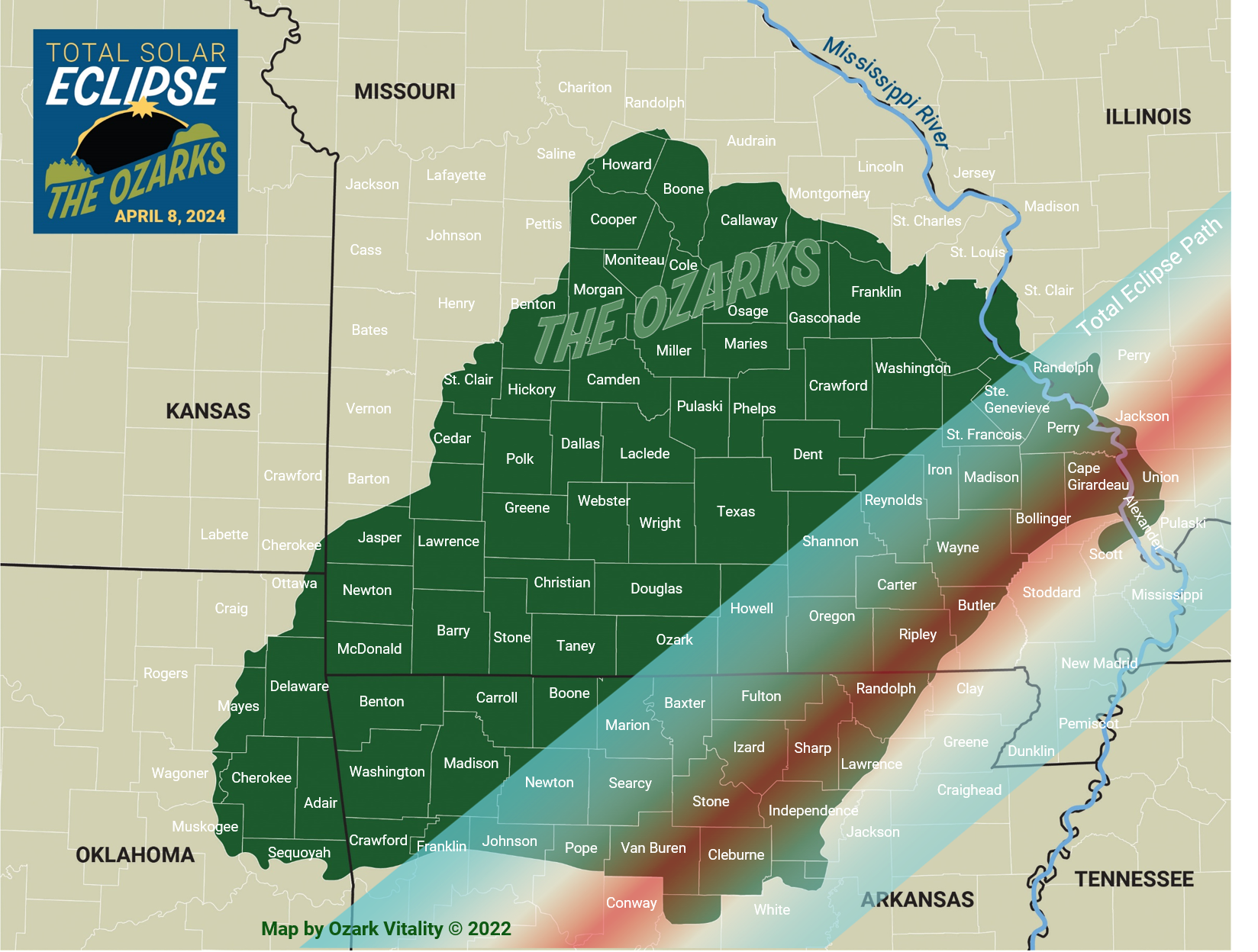 2024 Total Solar Eclipse — Ozark Vitality