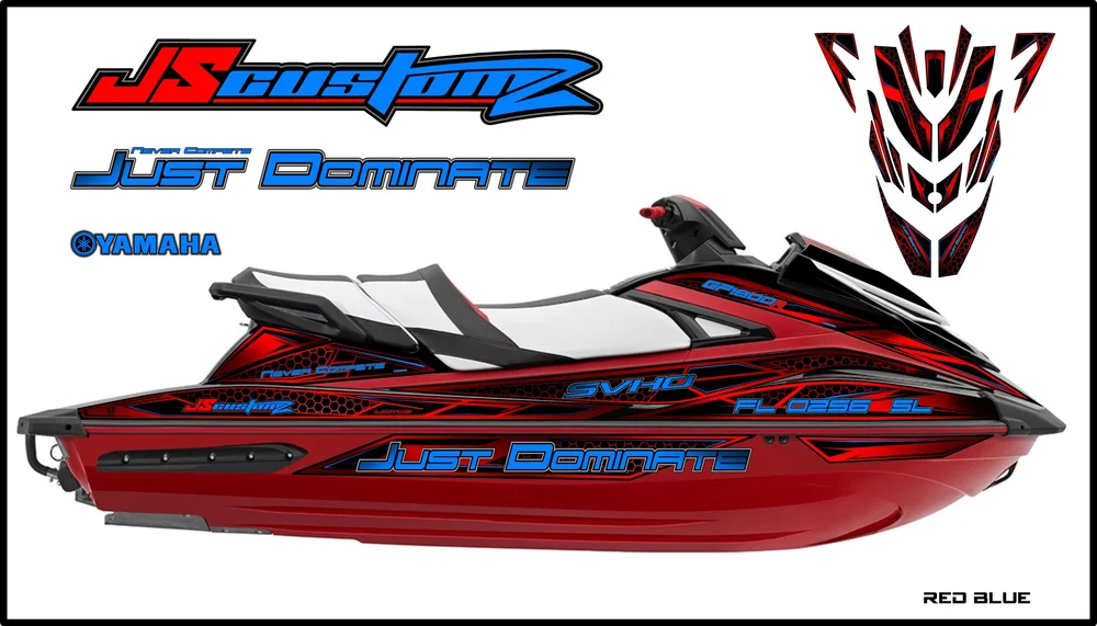 Yamaha Jet Ski Red