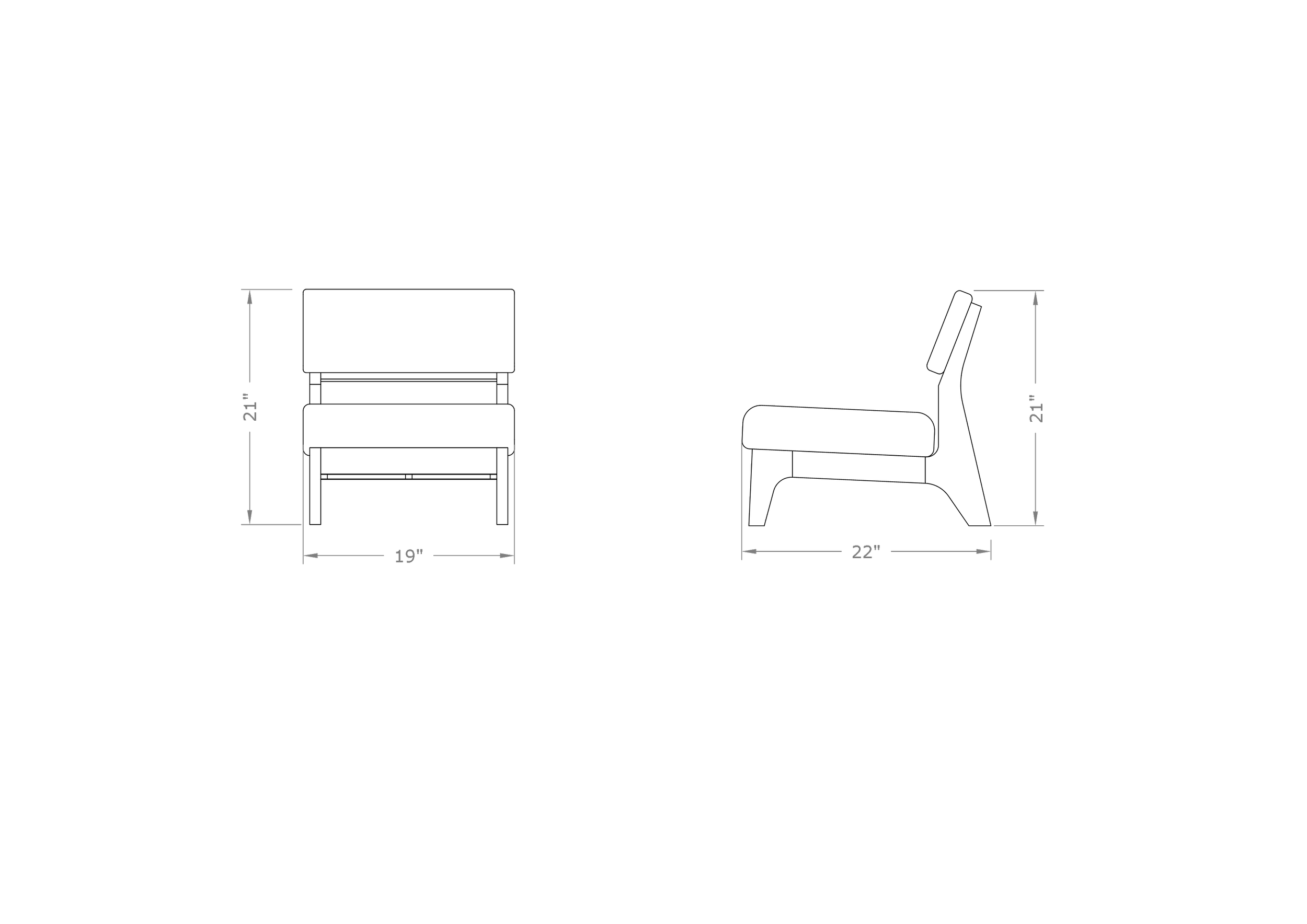 16'96 Concepts | Yangon Furniture — သံလွင် ထိုင်ခုံအပု | Than Lwin ...