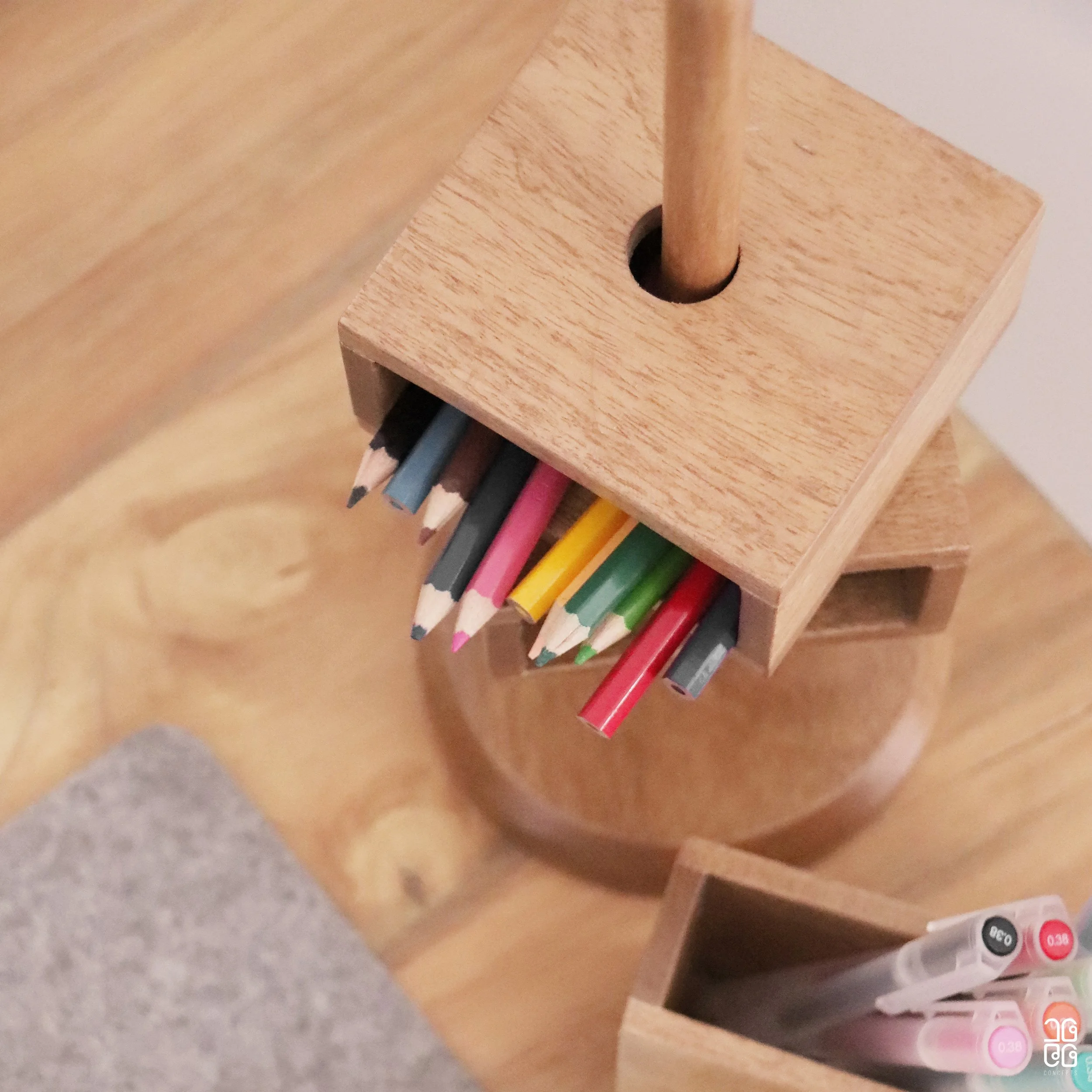 16'96 Concepts | Yangon Furniture — Cinnamon Pen Holder