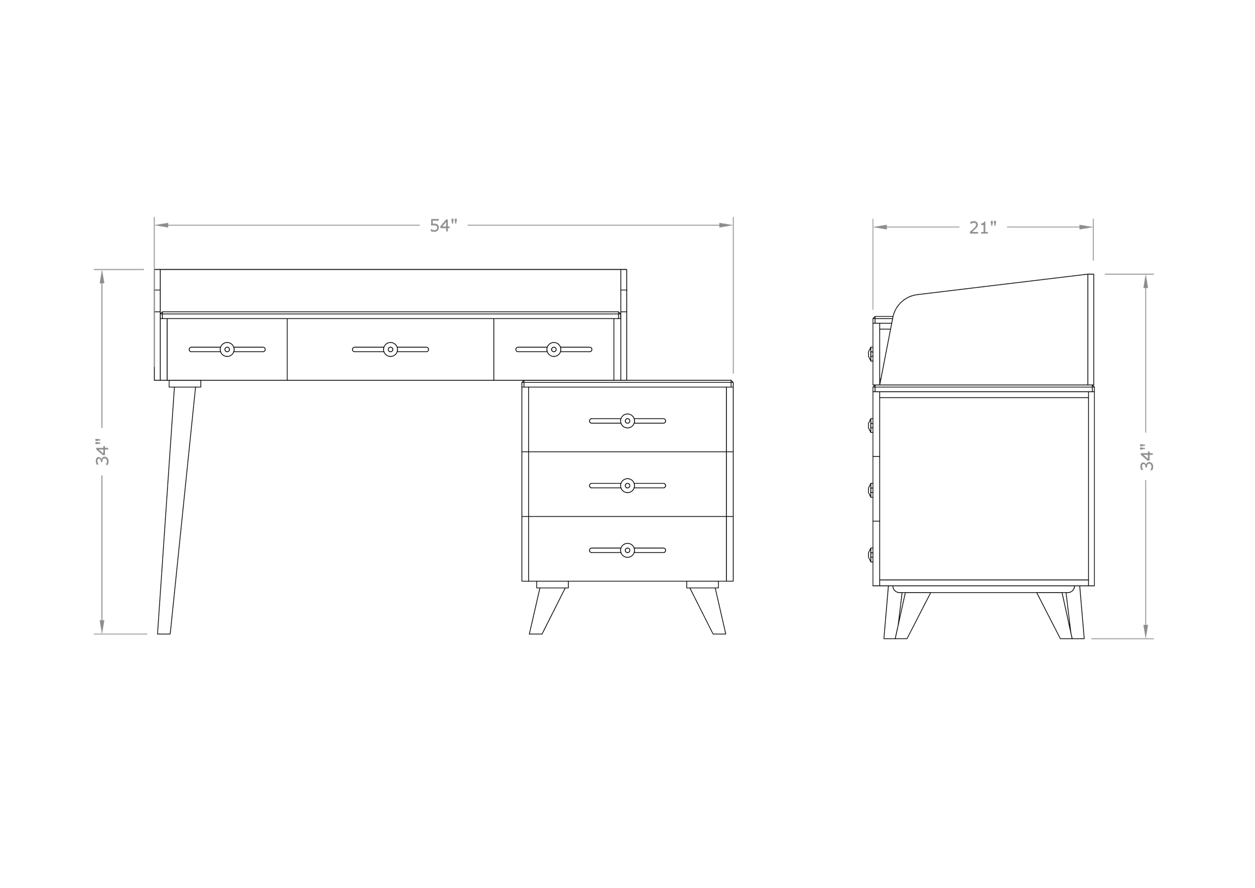 16'96 Concepts | Yangon Furniture — သလဲ မှန်တင်ခုံ | Thalal Vanity Table