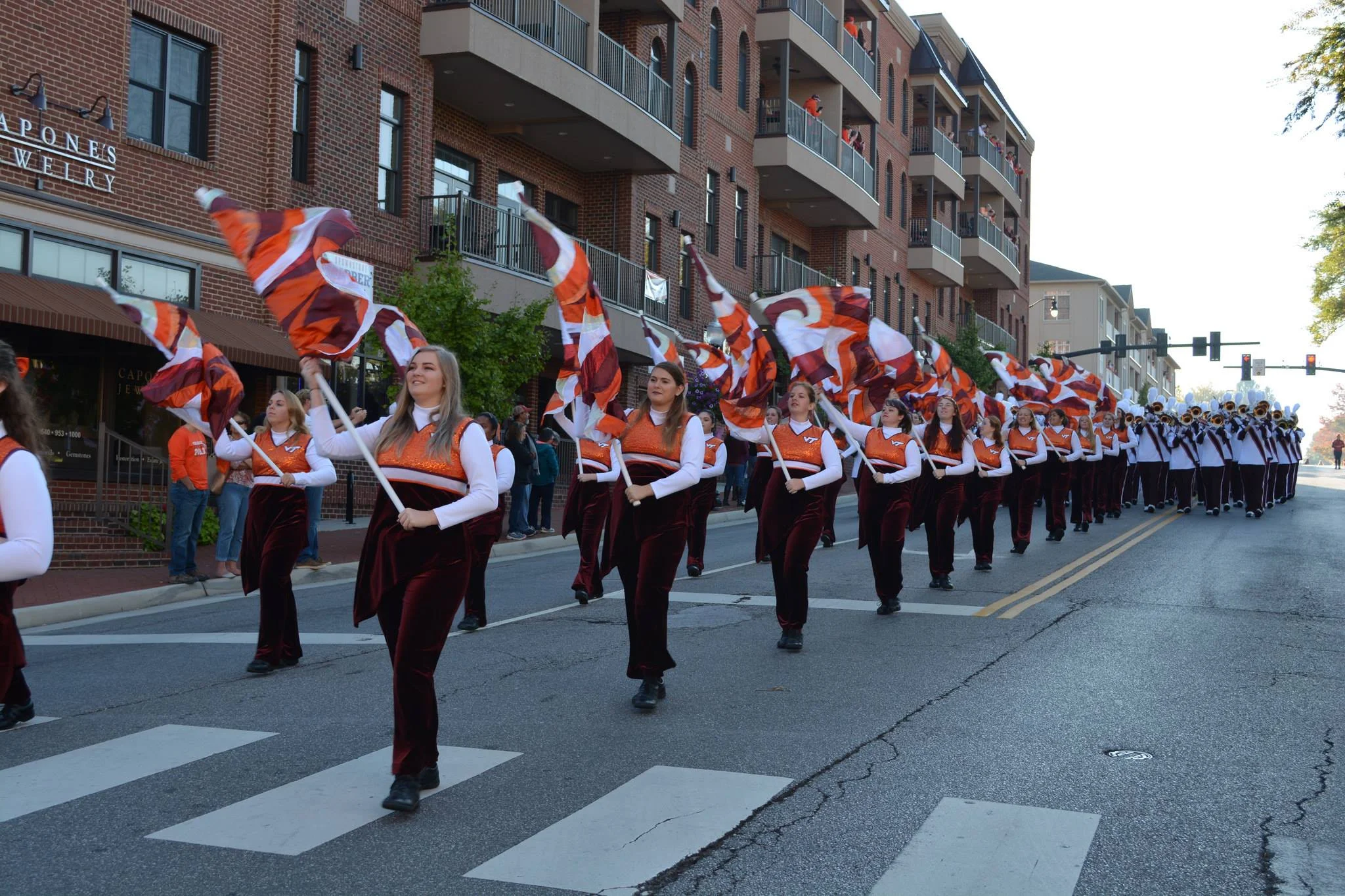 About the Band: Sections — The Marching Virginians