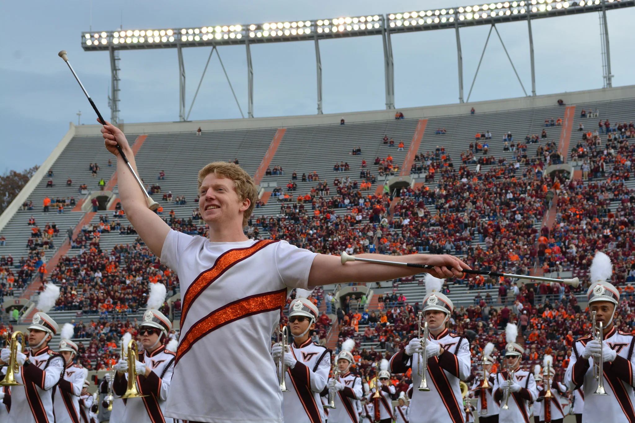 About the Band: Sections — The Marching Virginians