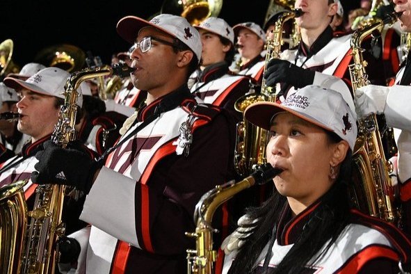 About the Band: Sections — The Marching Virginians