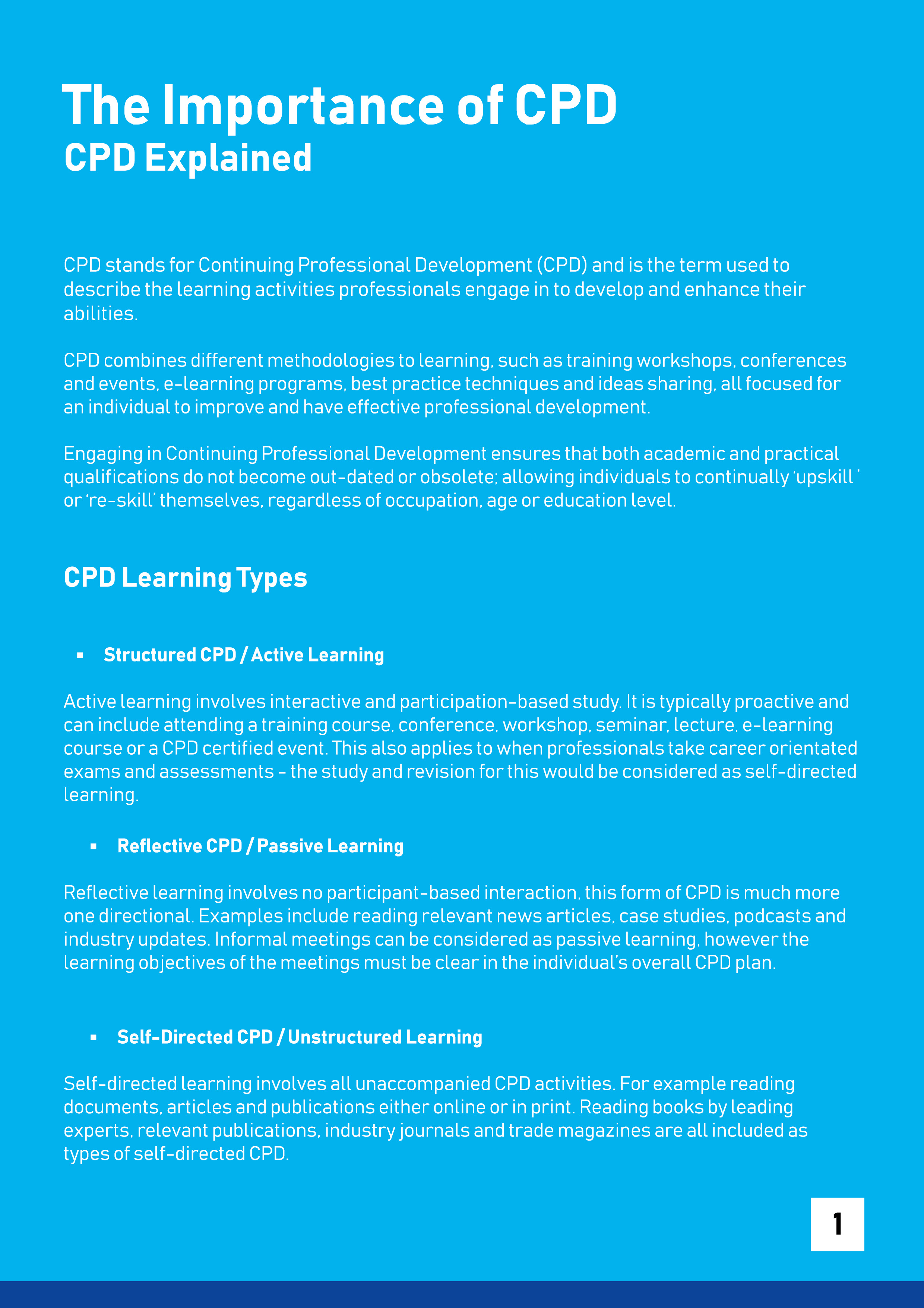 Theme of the Month - The Importance of CPD — Learning Skills Partnership Theme of the Month - The Importance of CPD — Learning Skills Partnership