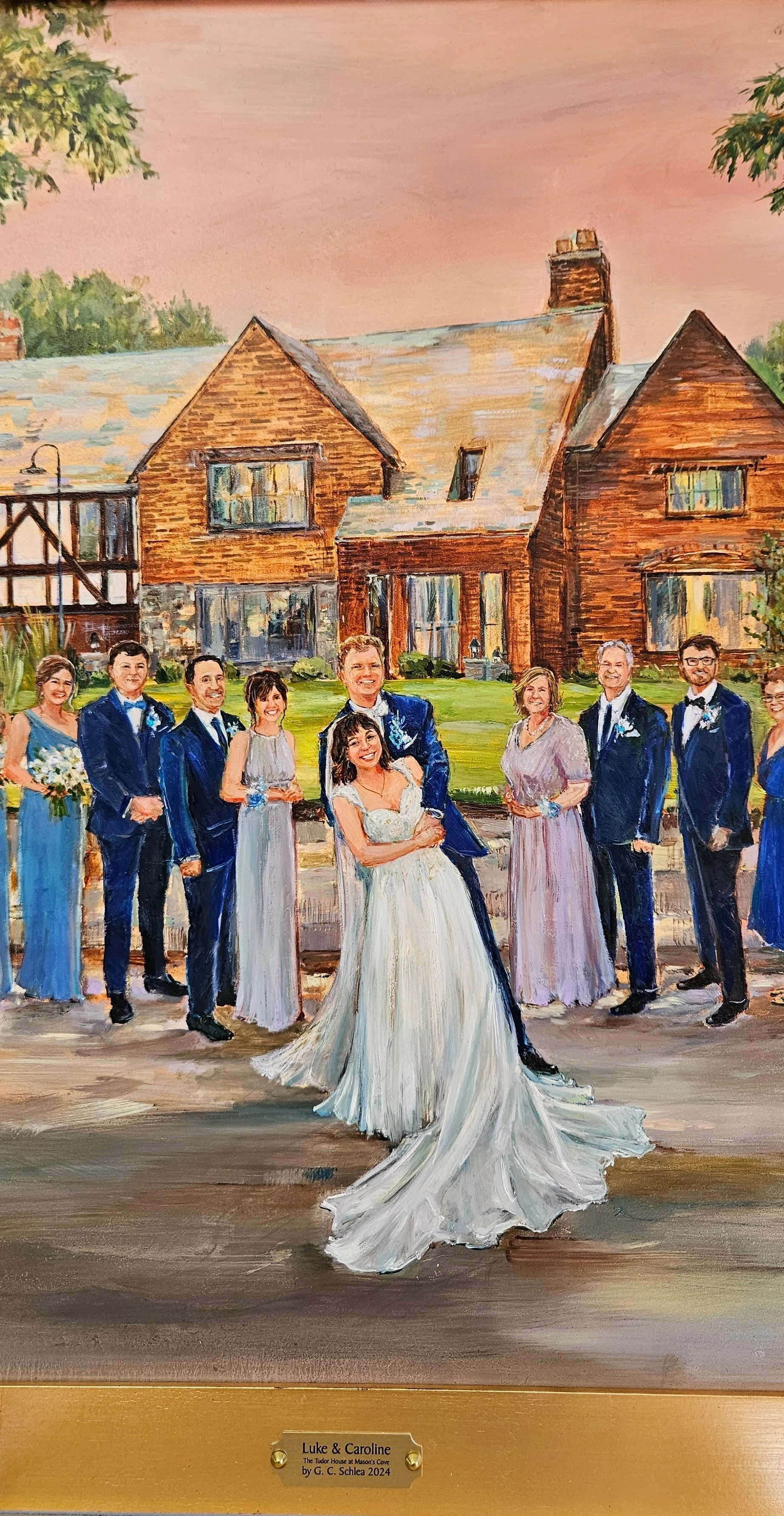 Wedding Painting Gallery — grace schlea studios