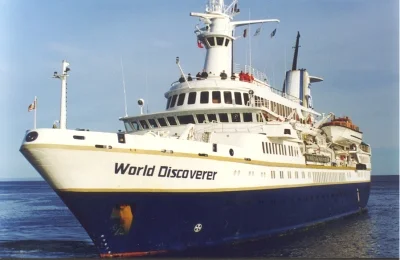 Over the Waves: M/S World Discoverer — Original Shipster