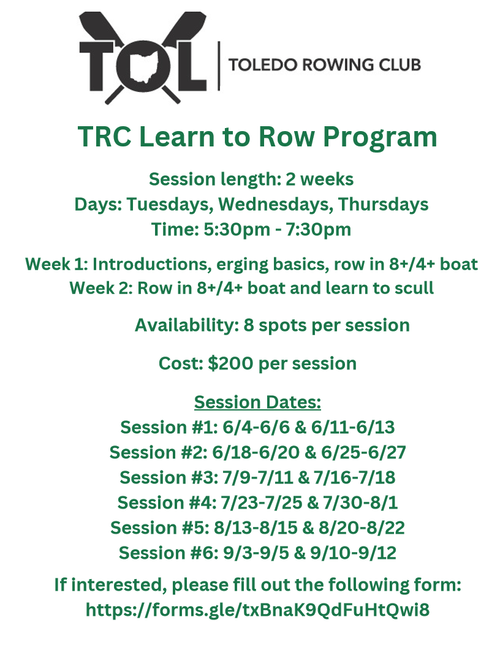 Programming — Toledo Rowing