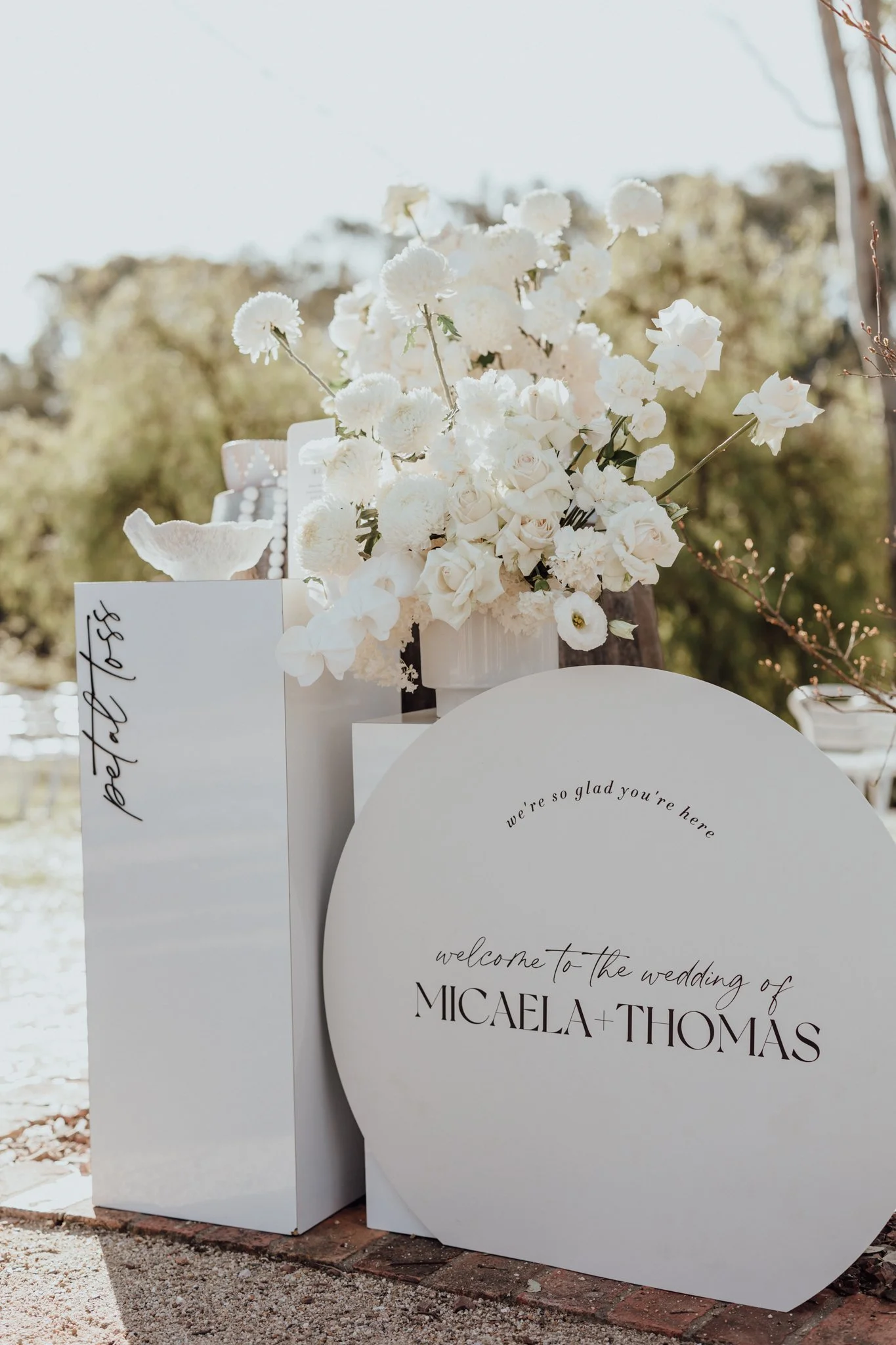 WEDDING + EVENT SIGNAGE — Blaze Displays