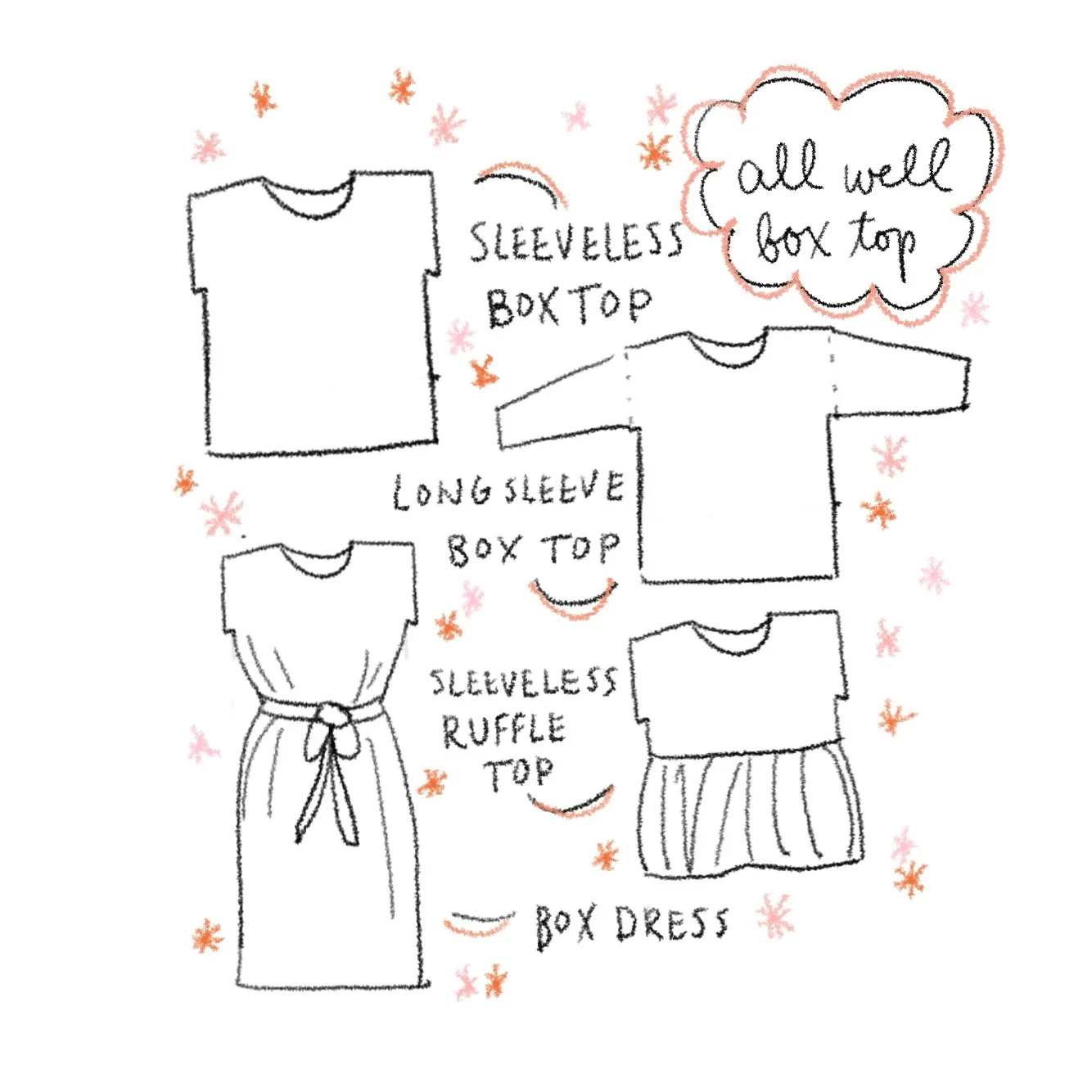 All Well Box Top Sewing Pattern — all well