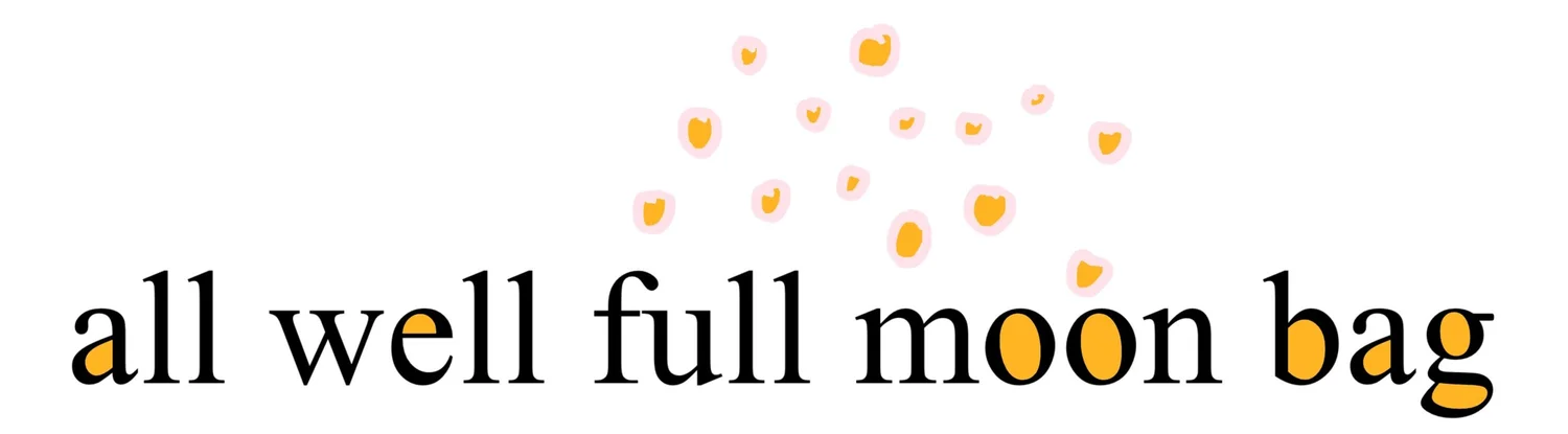 All Well Full Moon Bag Sewing Pattern — all well