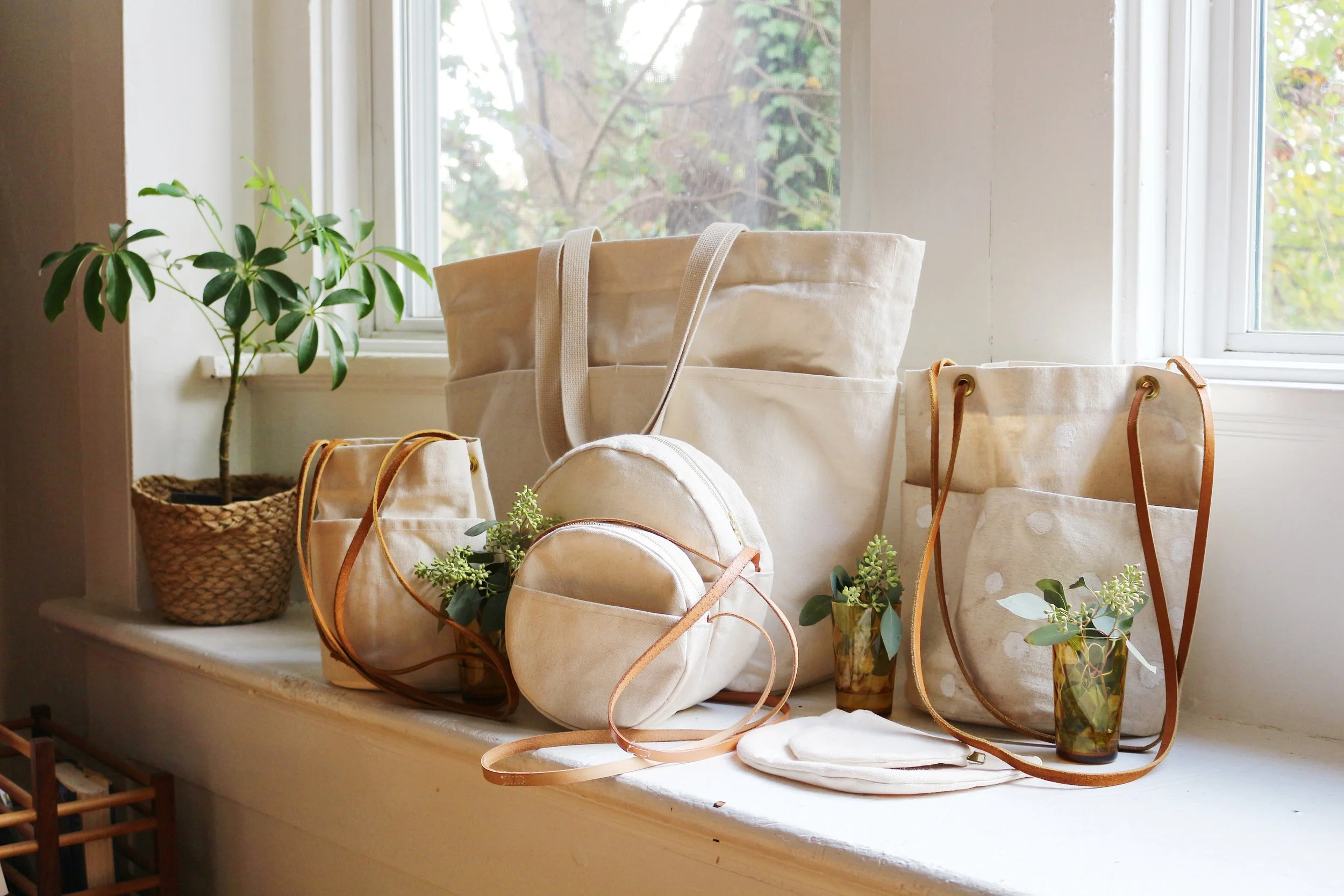 All Well Full Moon Bag Sewing Pattern — all well