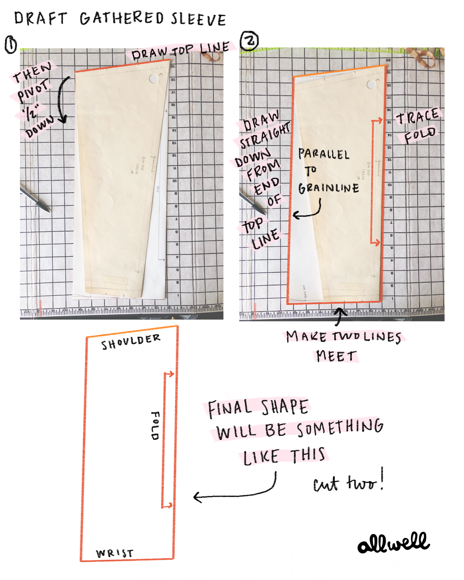 hacking guide: simple button up box top — all well