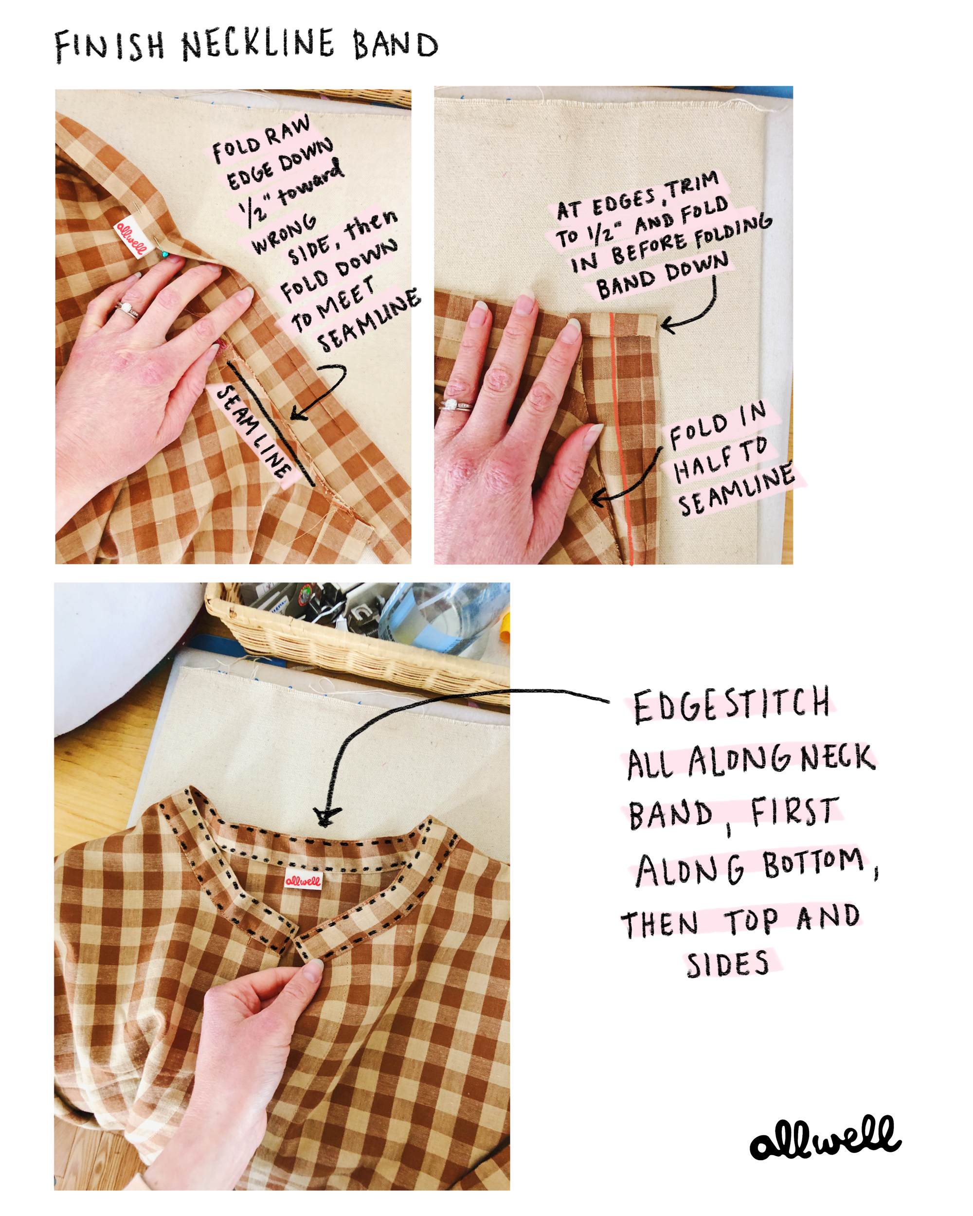 hacking guide: simple button up box top — all well