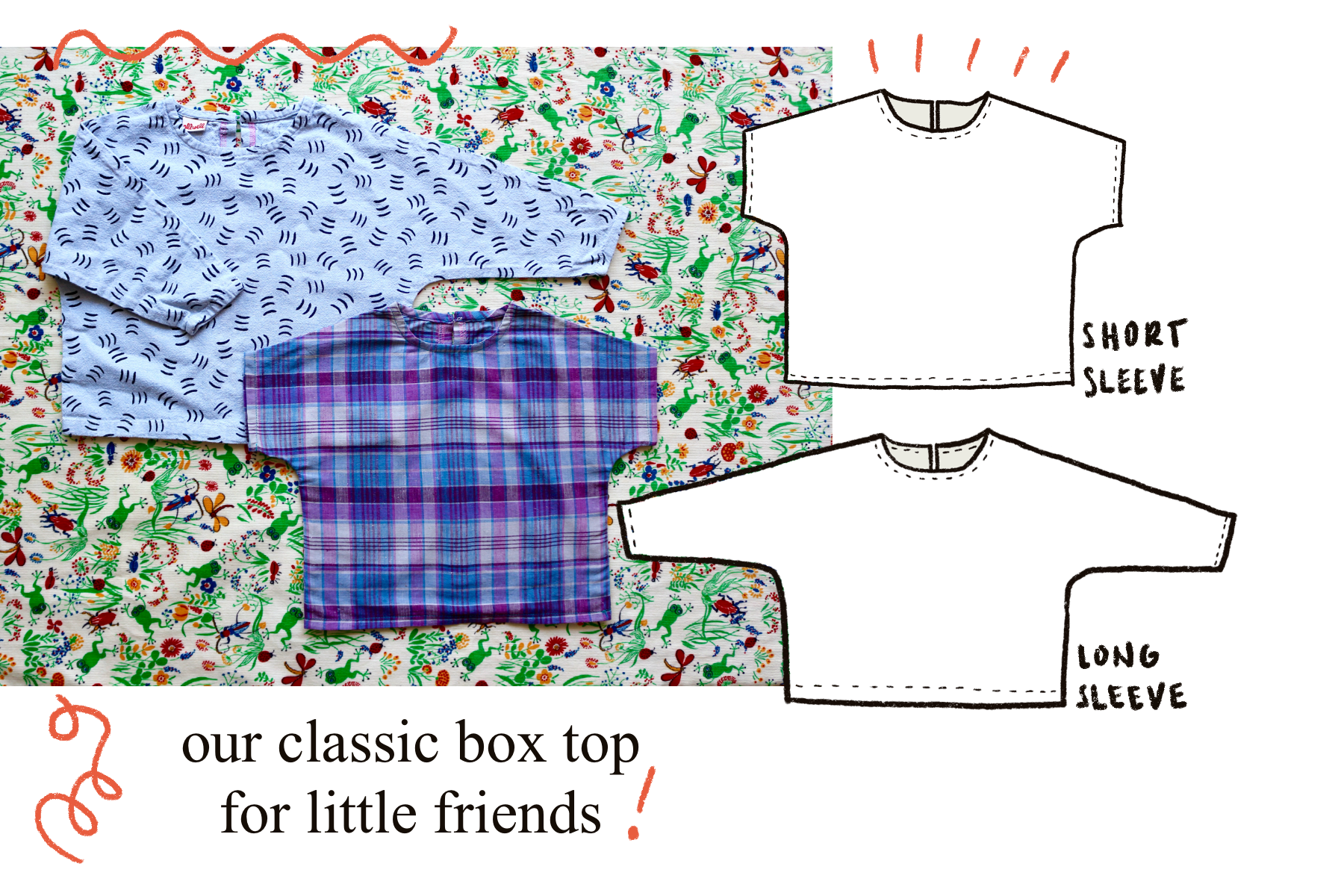 All Well Little Box Top Sewing Pattern — all well