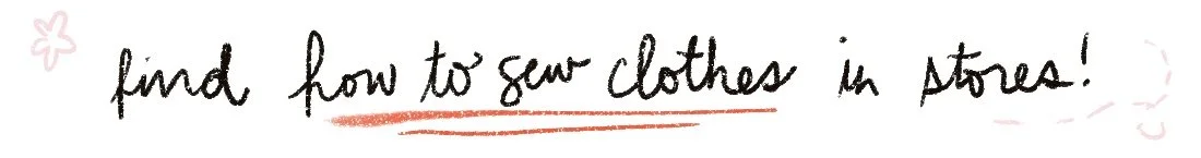 How to Sew Clothes — An All Well Guide — all well