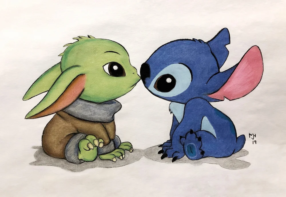 Baby Stitch Drawing