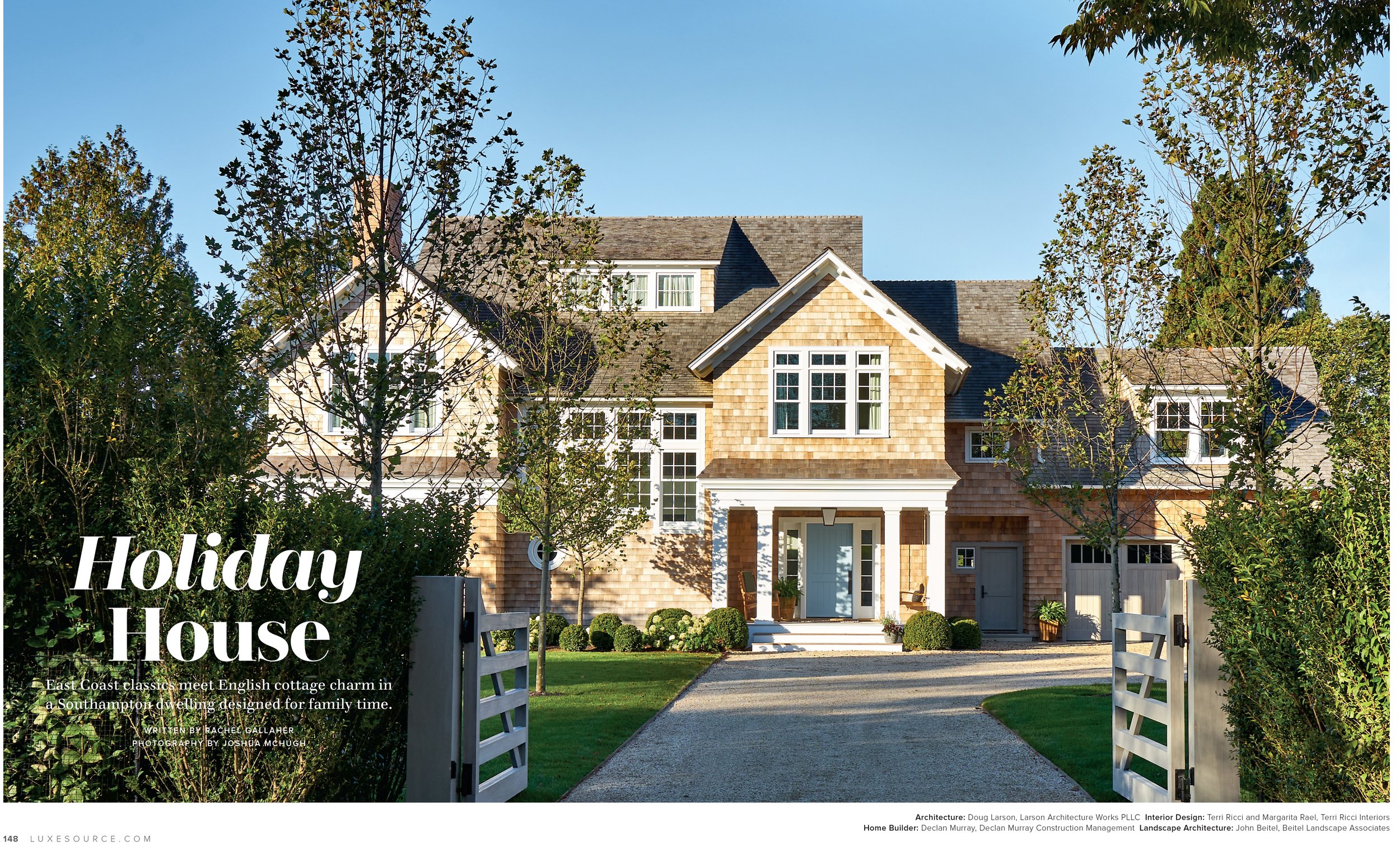 Luxe Magazine - July/August 2024 Issue — larson architecture works