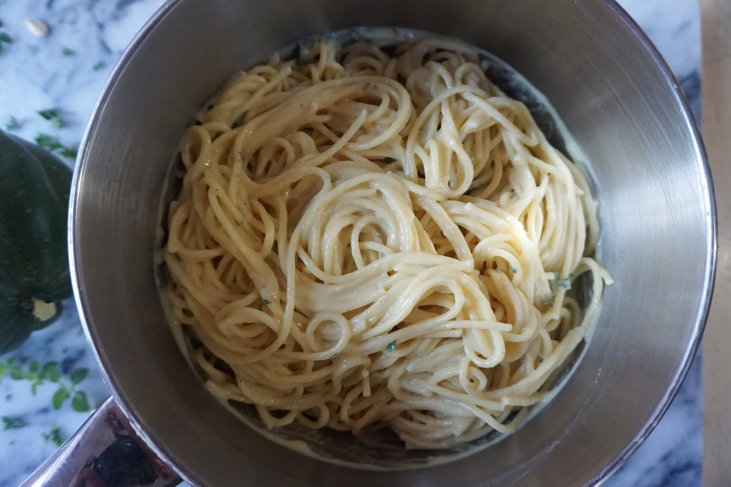 Plant-based Alfredo Pasta — The Gut Nursery