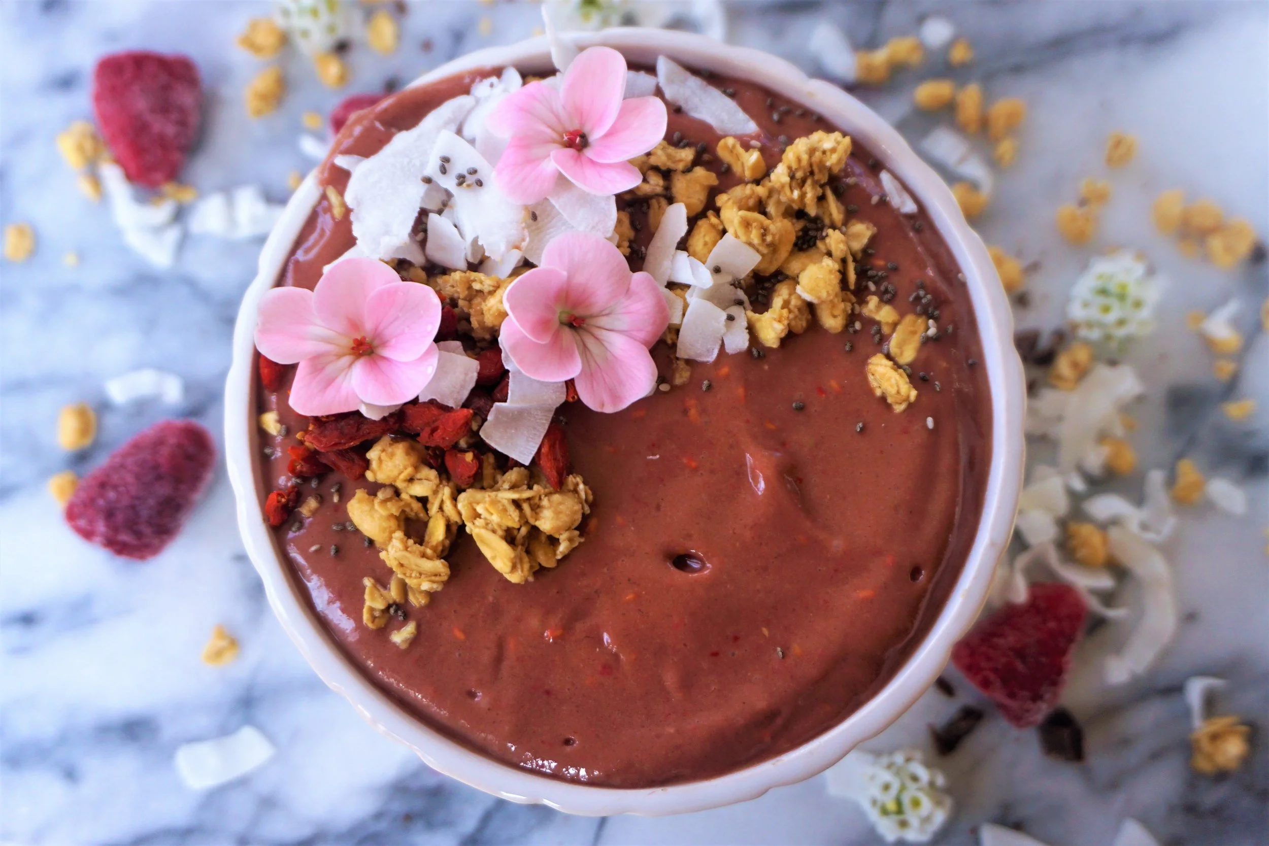 Cacao & Maca Root Smoothie Bowl — The Gut Nursery