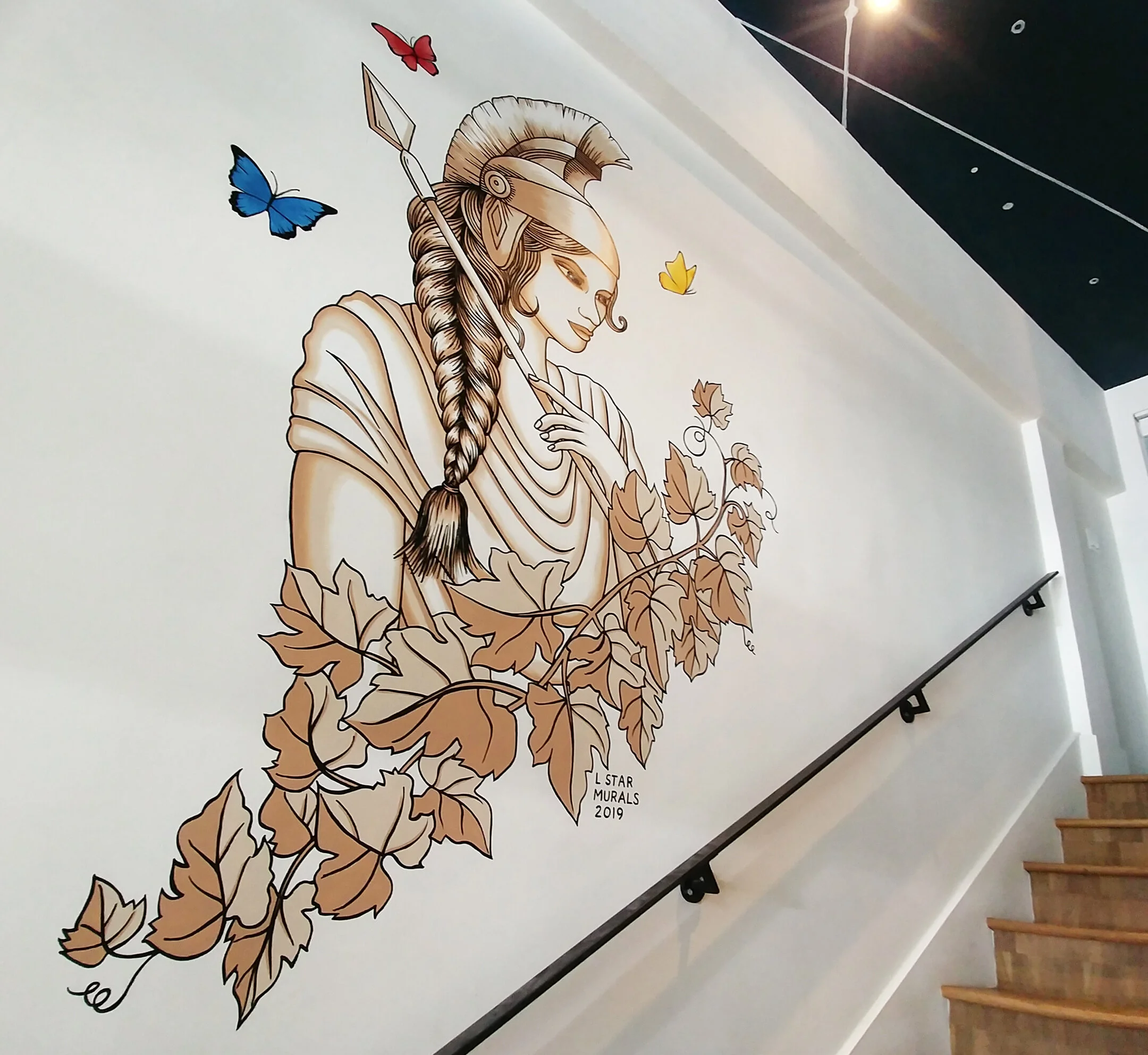 Creative Muralist for Office Murals — L Star Murals
