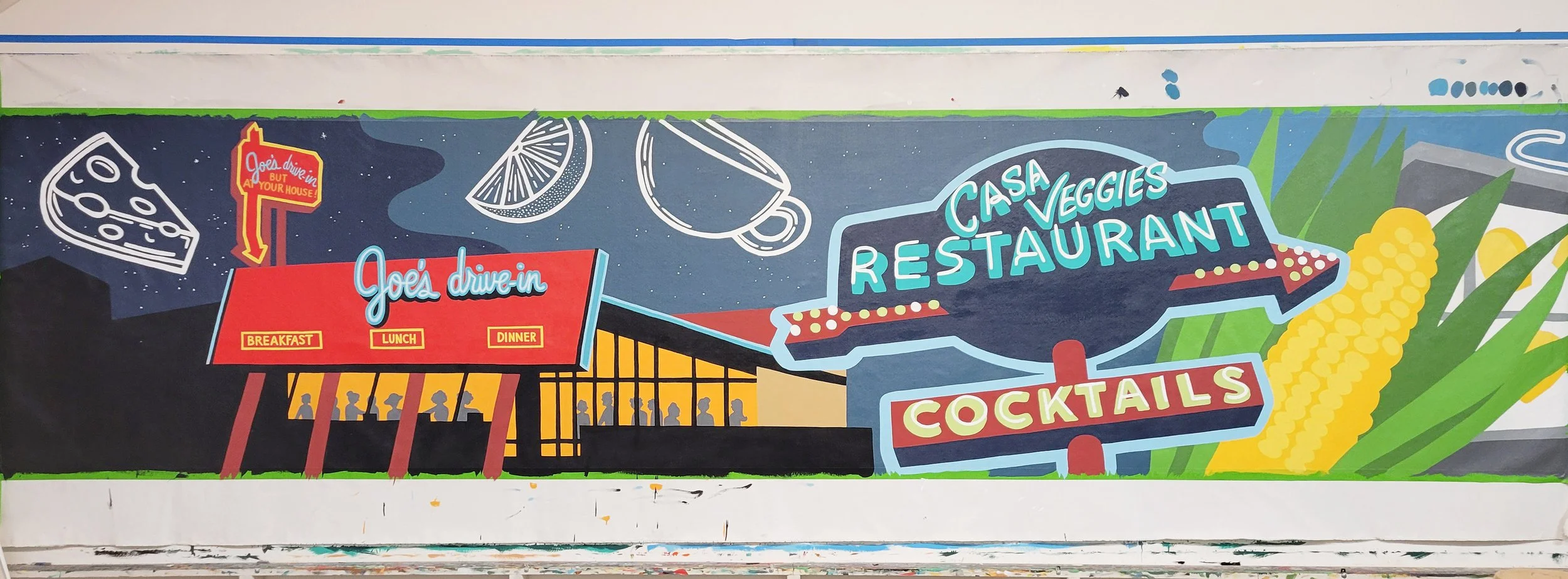 Los Angeles Artist creates tons of Trader Joe's Murals — L Star Murals