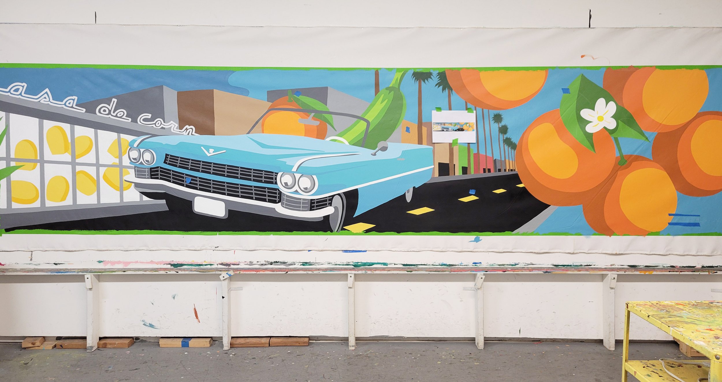 Los Angeles Artist creates tons of Trader Joe's Murals — L Star Murals