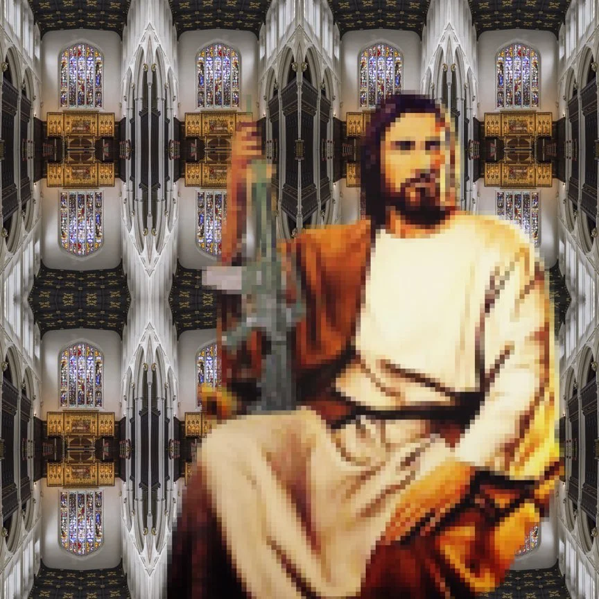 Pixelated Jesus — Todd Bradley Photography | San Diego Fine Art ...
