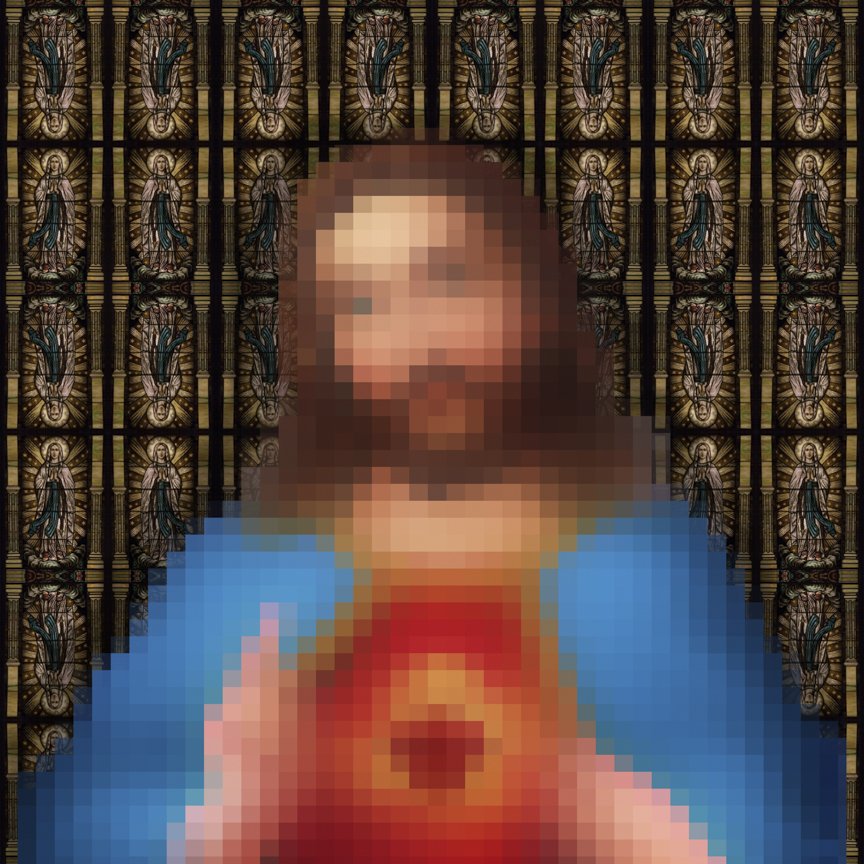 Pixelated Jesus — Todd Bradley Photography | San Diego Fine Art ...