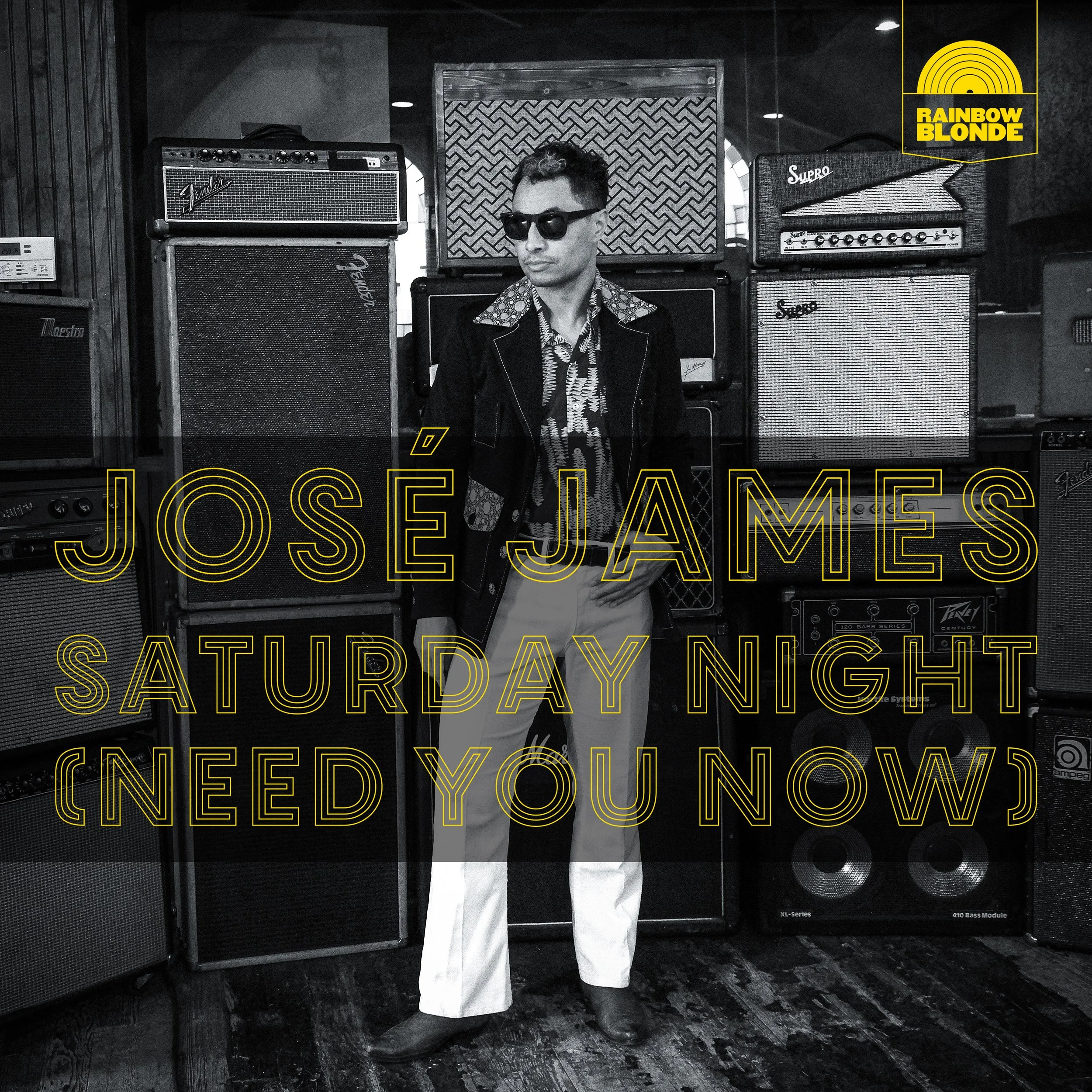 José James - Saturday Night (Need You Now) -Rainbow Blonde Records