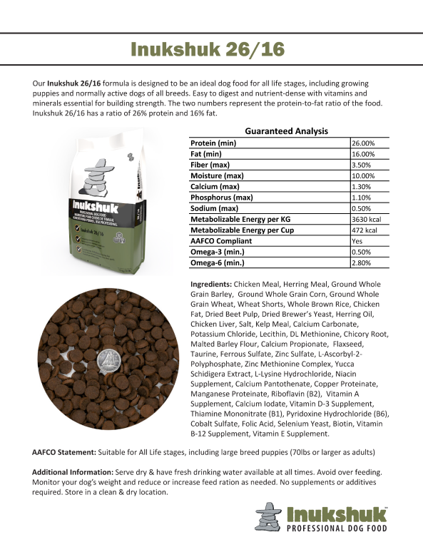 Inukshuk Digital Media | Inukshuk Professional Dog Food