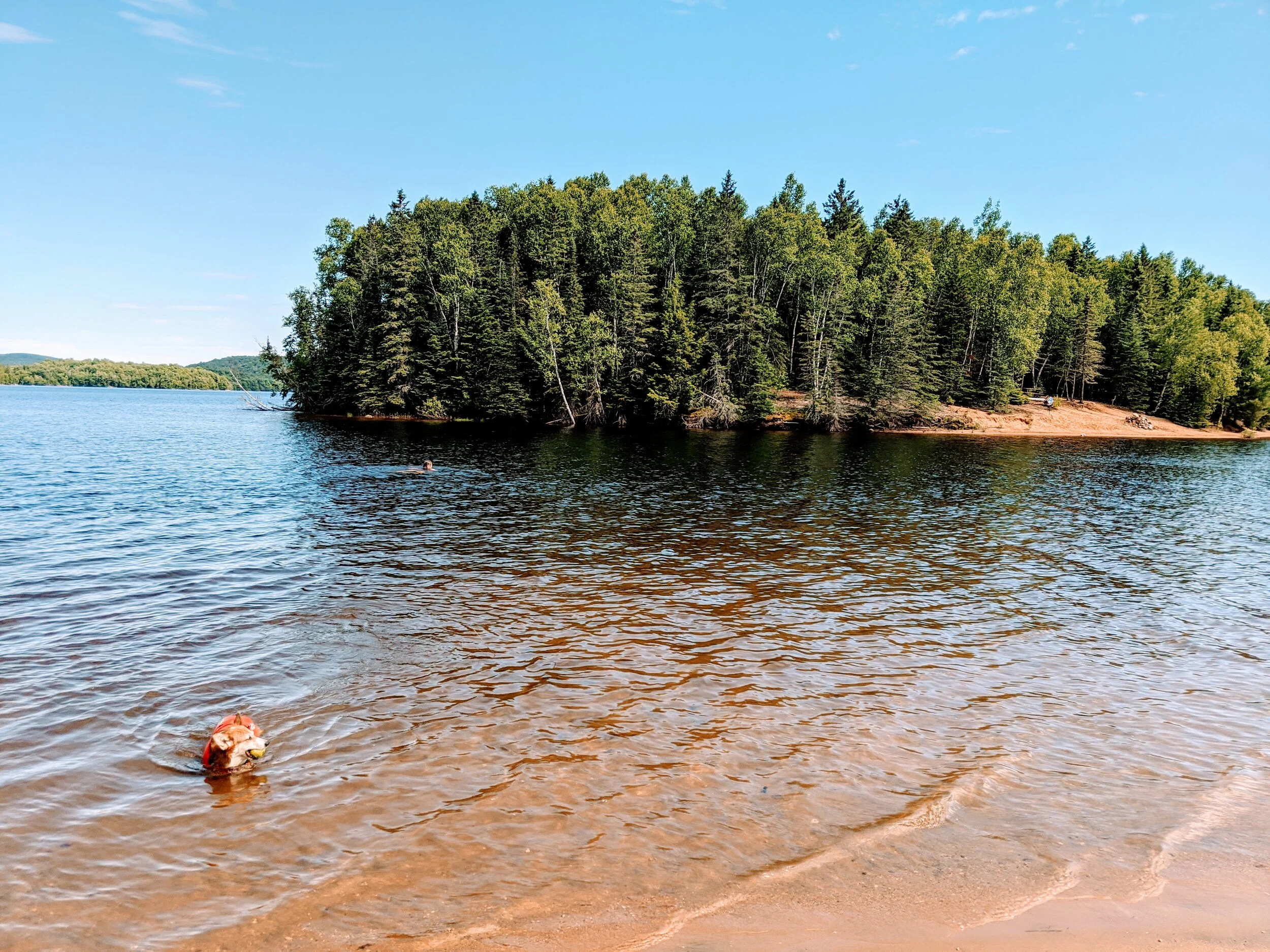 [Laurentides, Rivière-Rouge] Parc Régional de Kiamika — On va se promener
