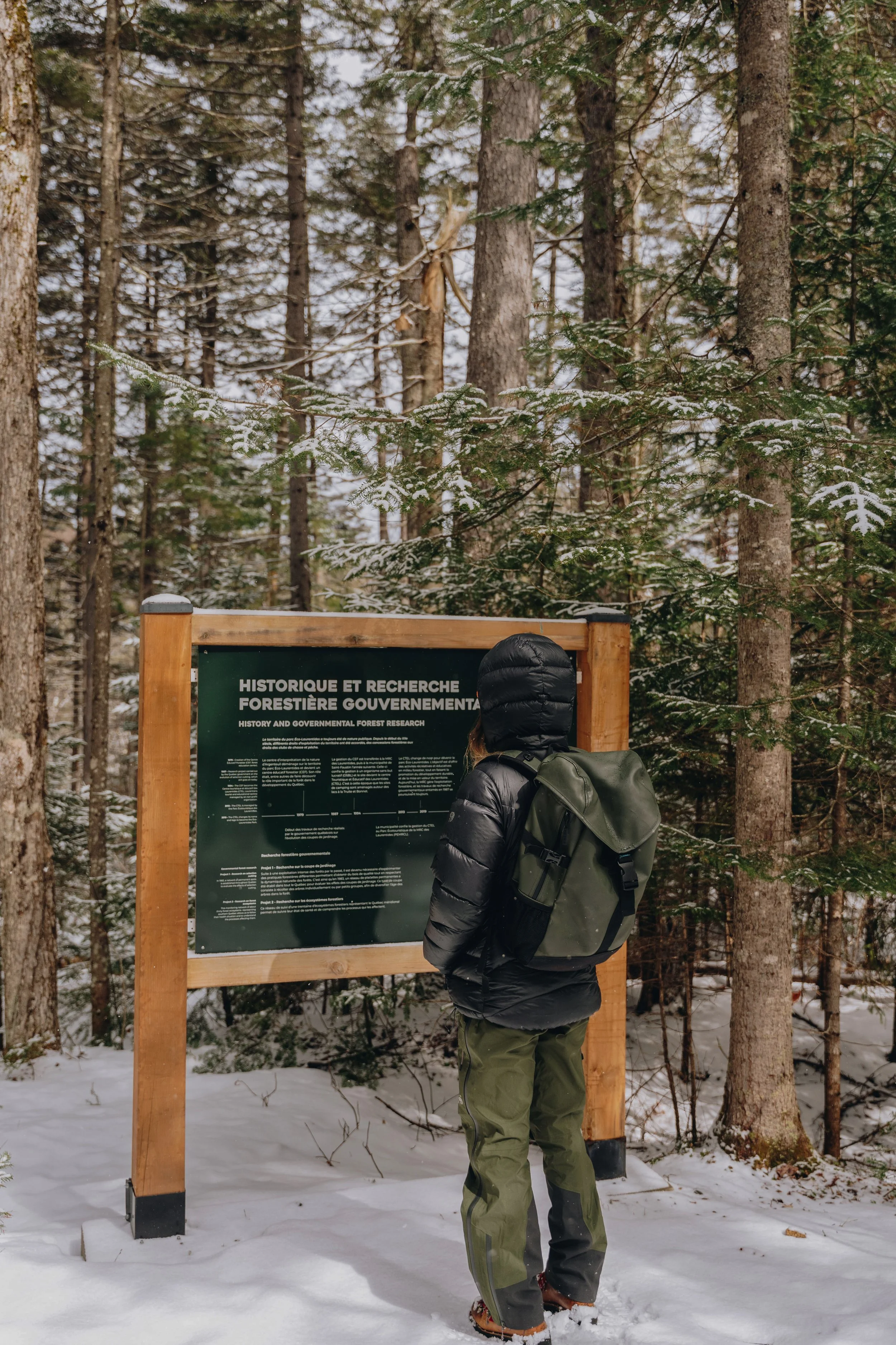 [Laurentides, Saint-Faustin-Lac-Carré] Parc Éco-Laurentides — On va se ...