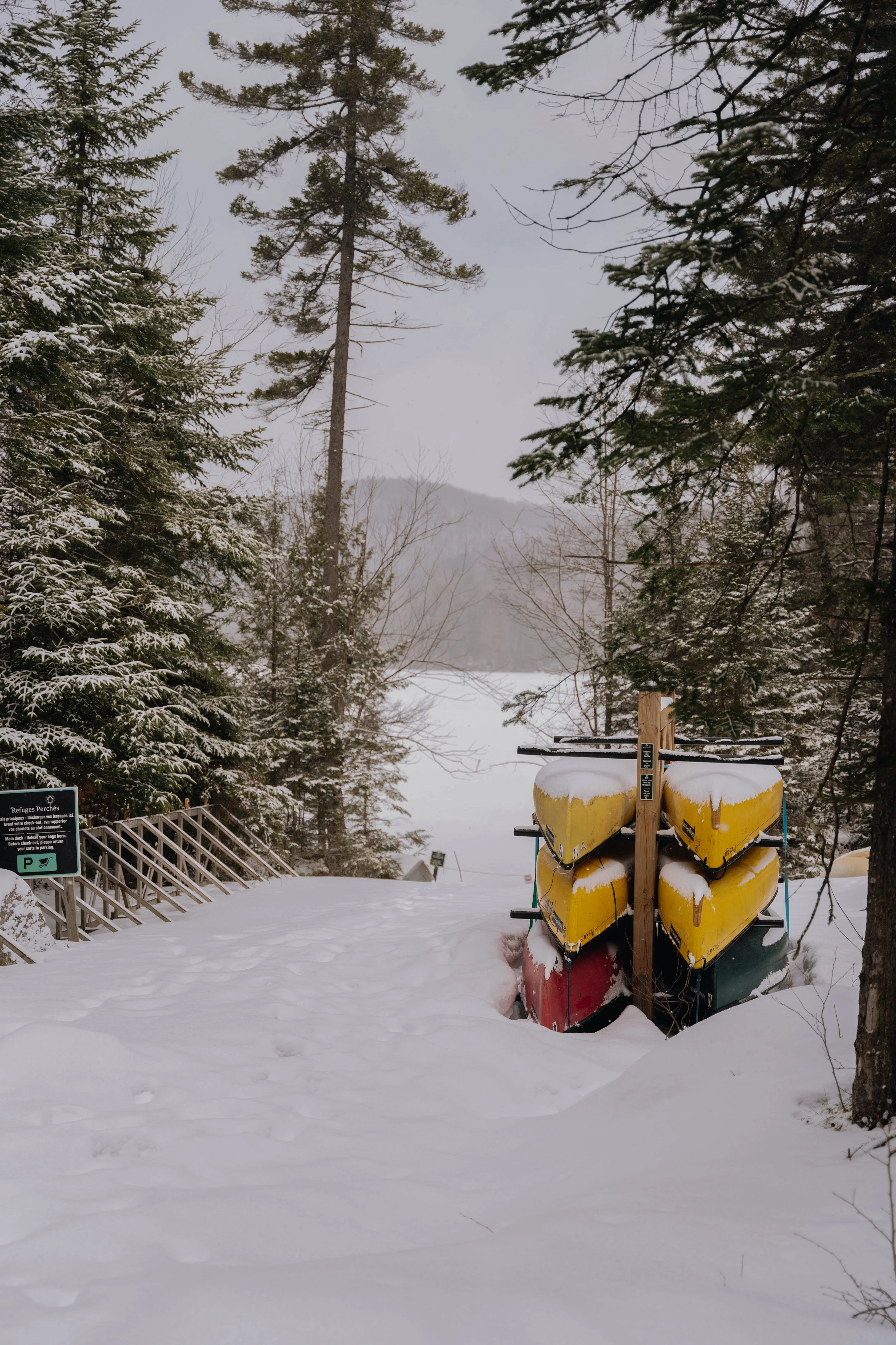 [Laurentides, Saint-Faustin-Lac-Carré] Parc Éco-Laurentides — On va se ...