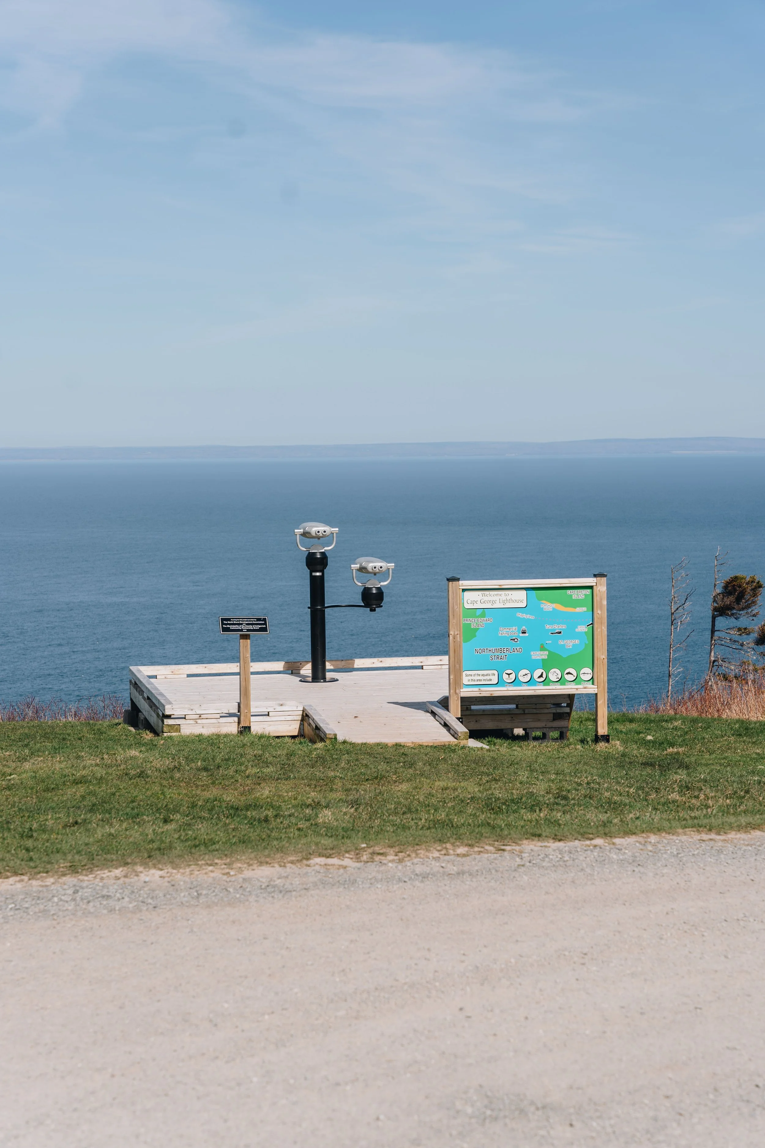 [N-É, Antigonish] Cape George Lighthouse — On va se promener