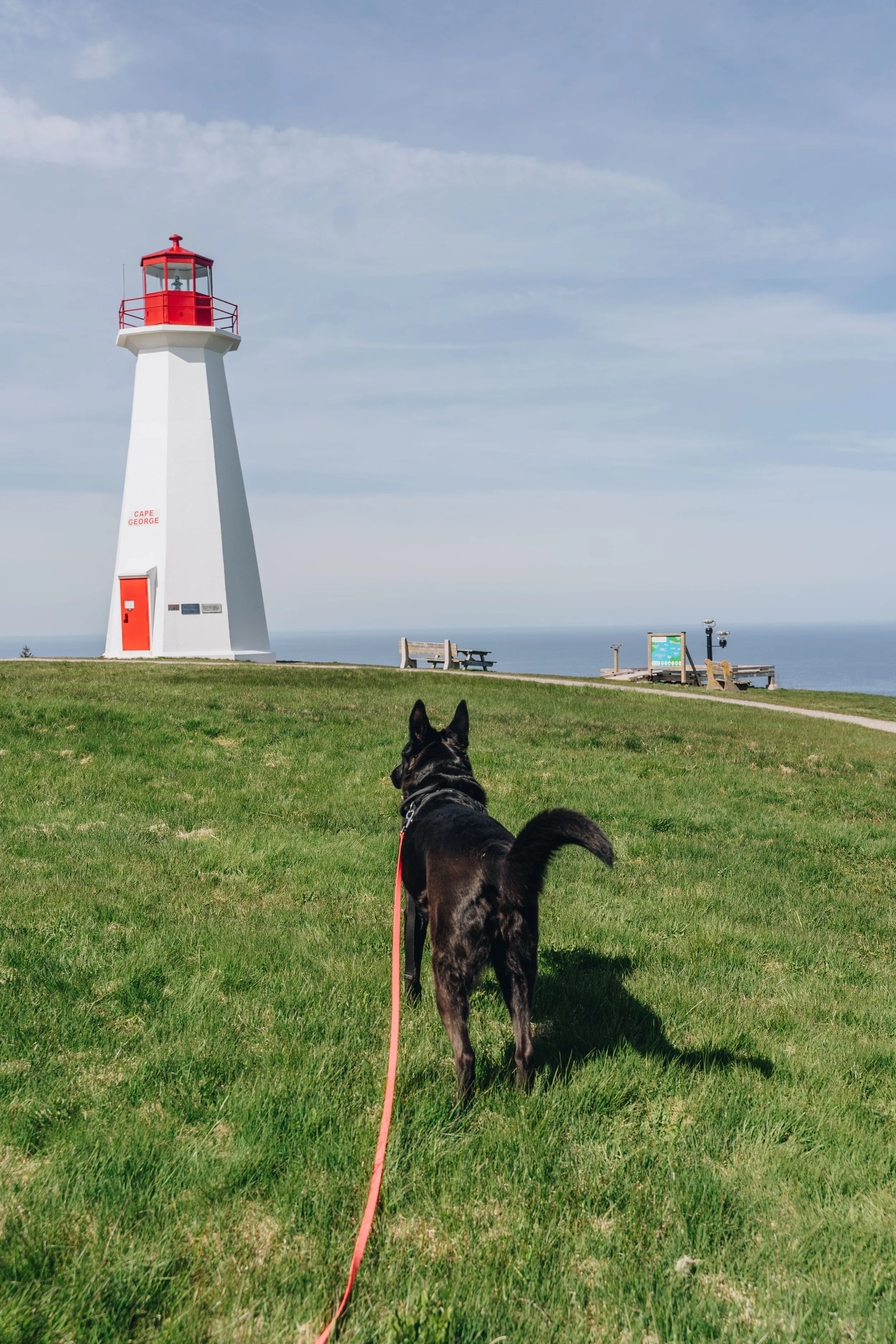 [N-É, Antigonish] Cape George Lighthouse — On va se promener