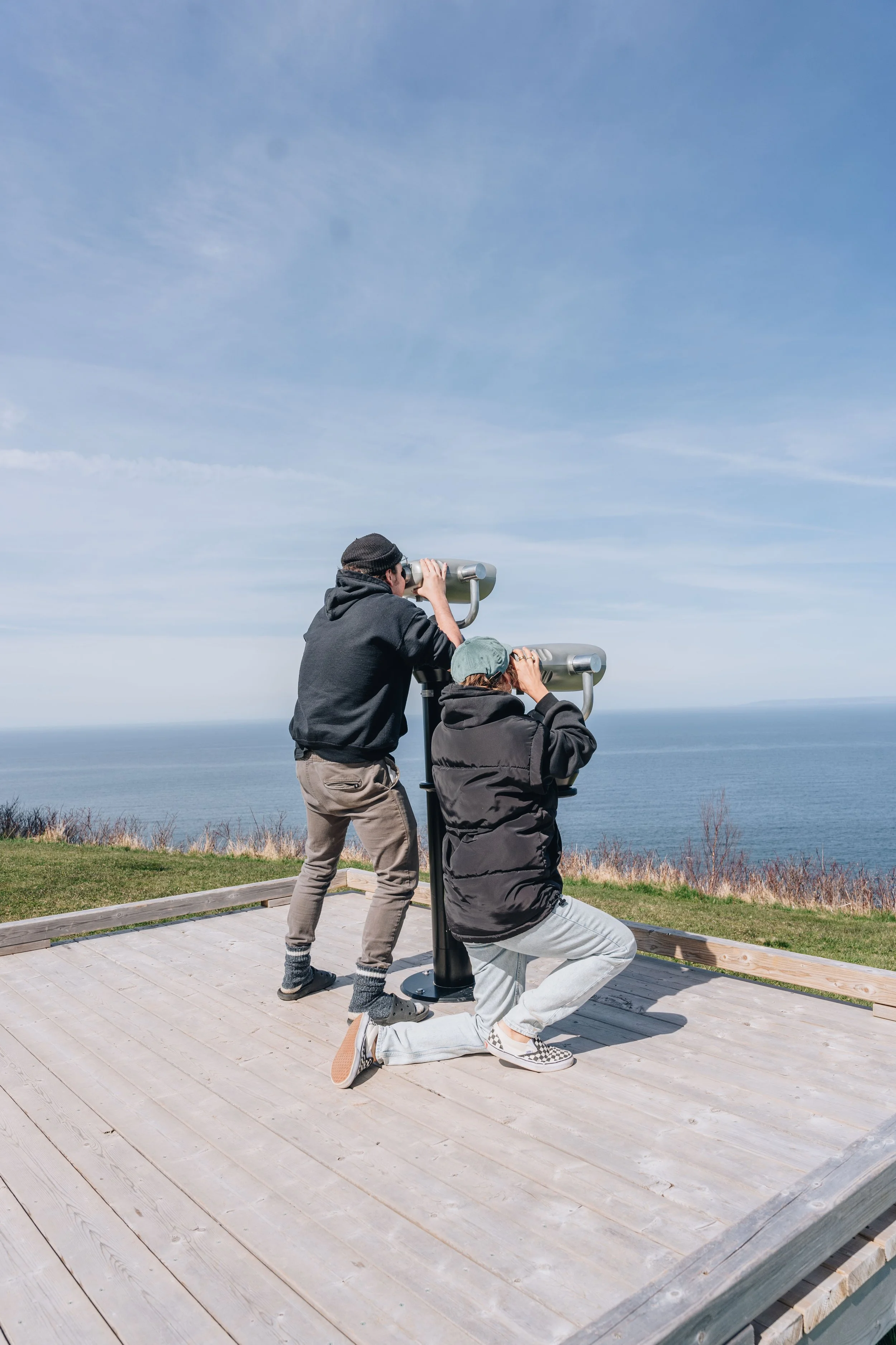 [N-É, Antigonish] Cape George Lighthouse — On va se promener