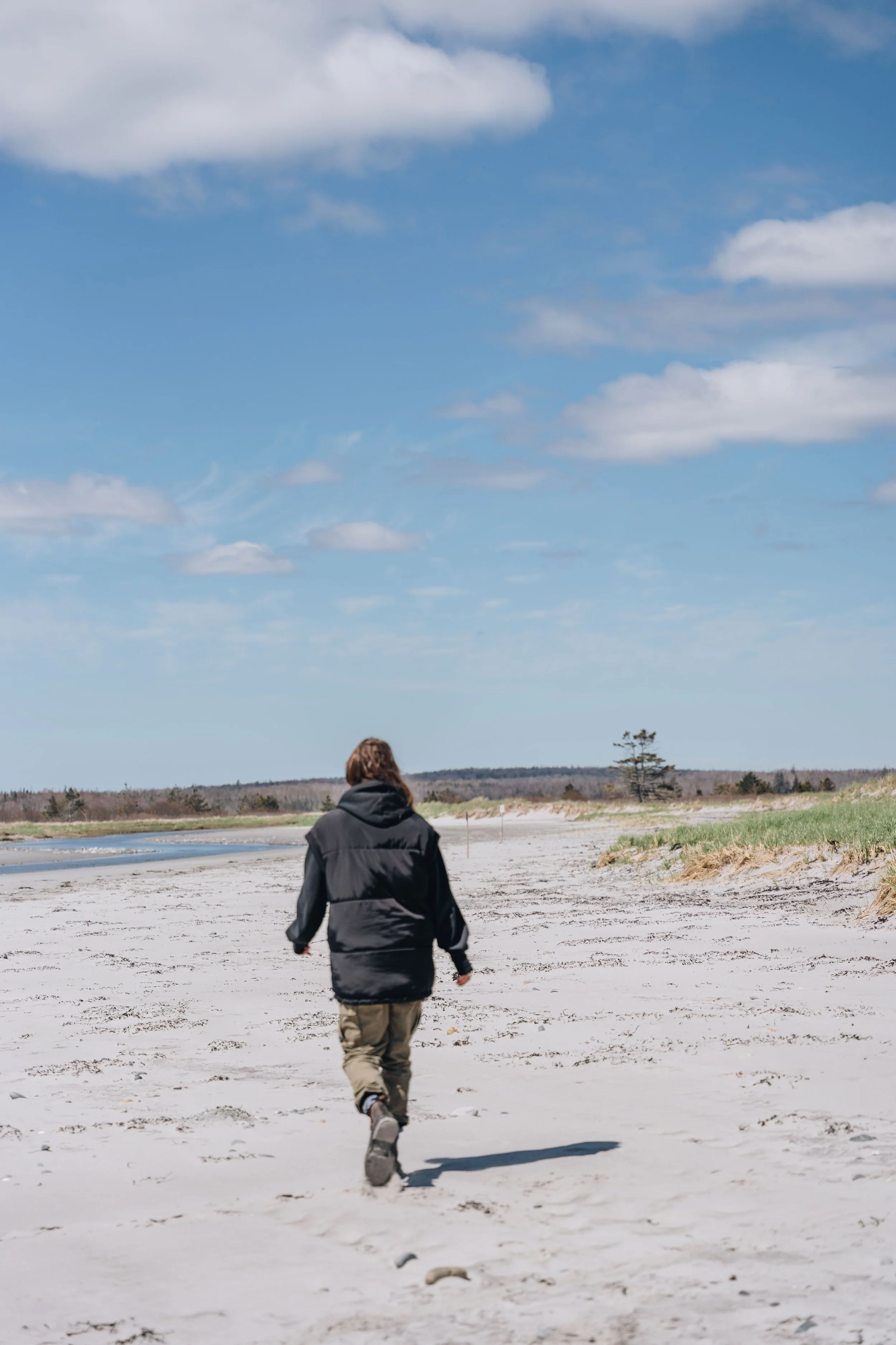 [N-É, Shelburne] Roseway Beach — On va se promener