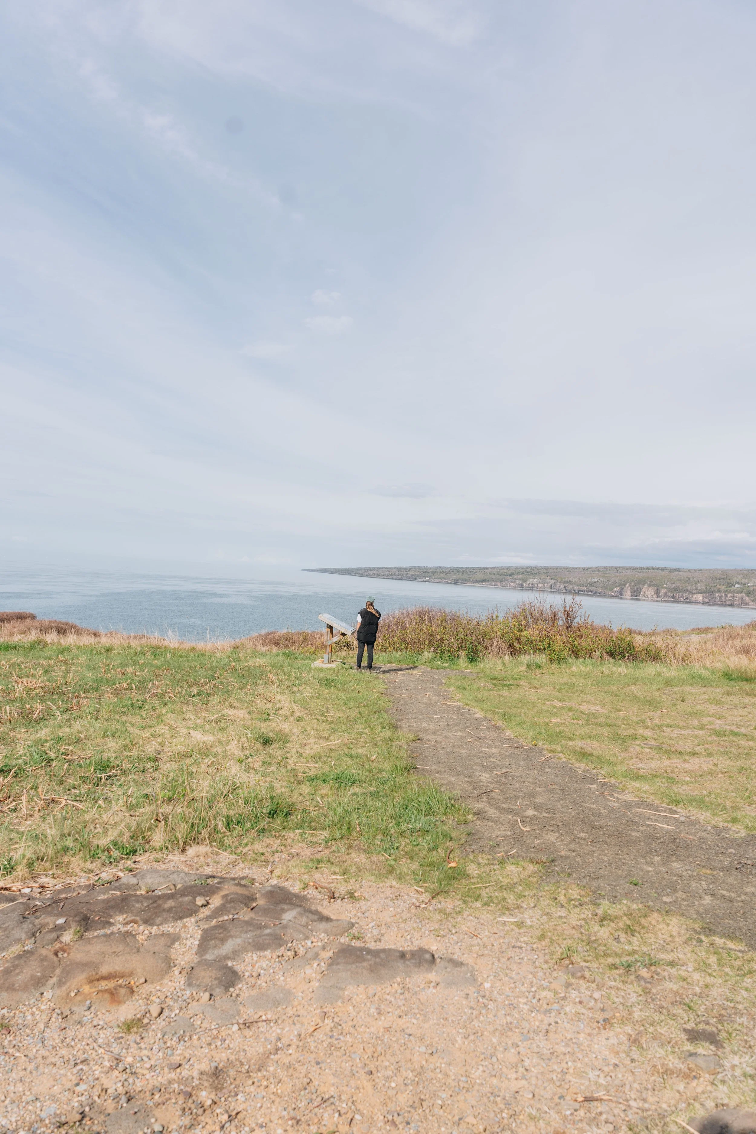 [N-É, Digby] Point Prim Lighthouse — On va se promener