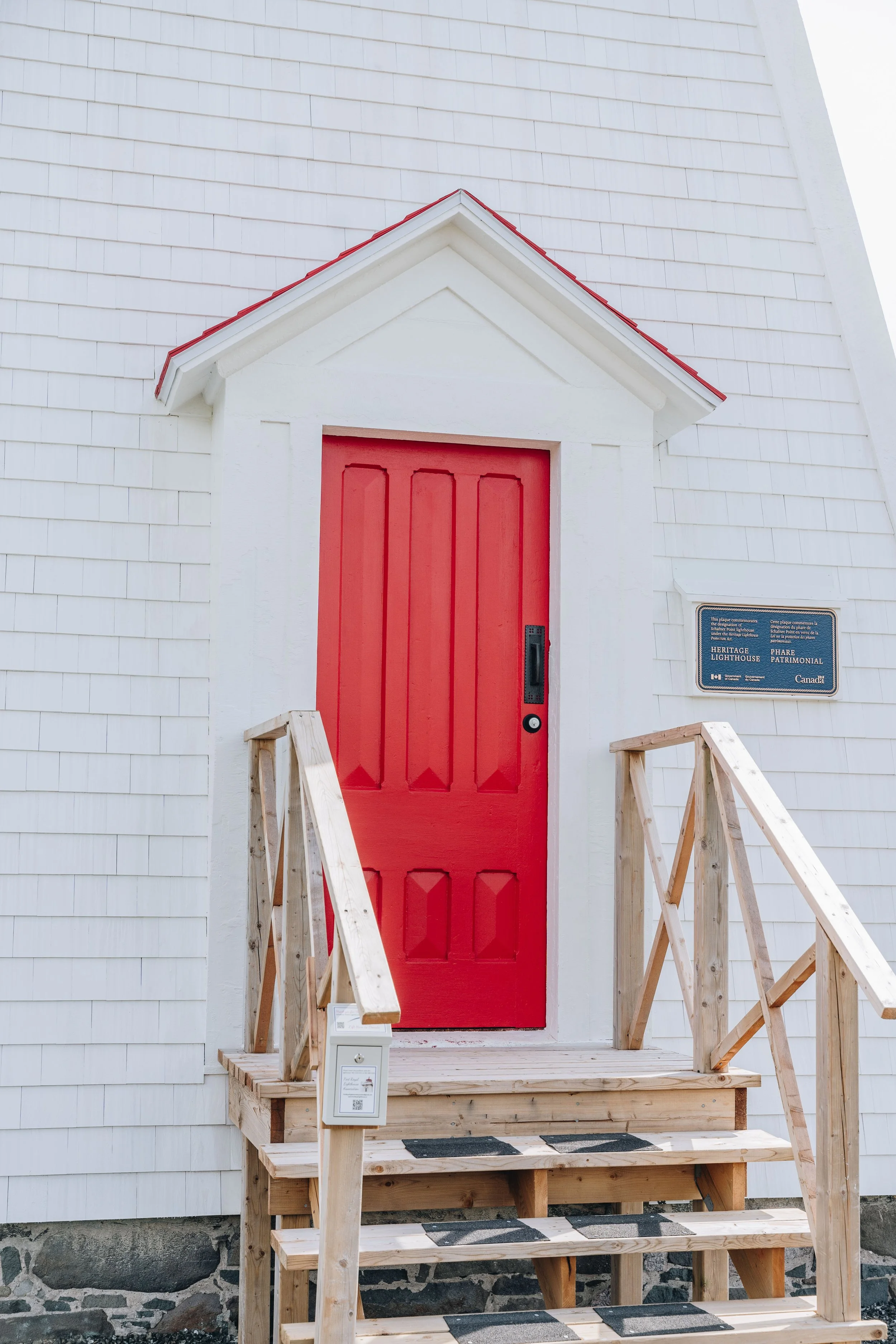 [N-É, Port Royal] Schafner Point Lighthouse — On va se promener