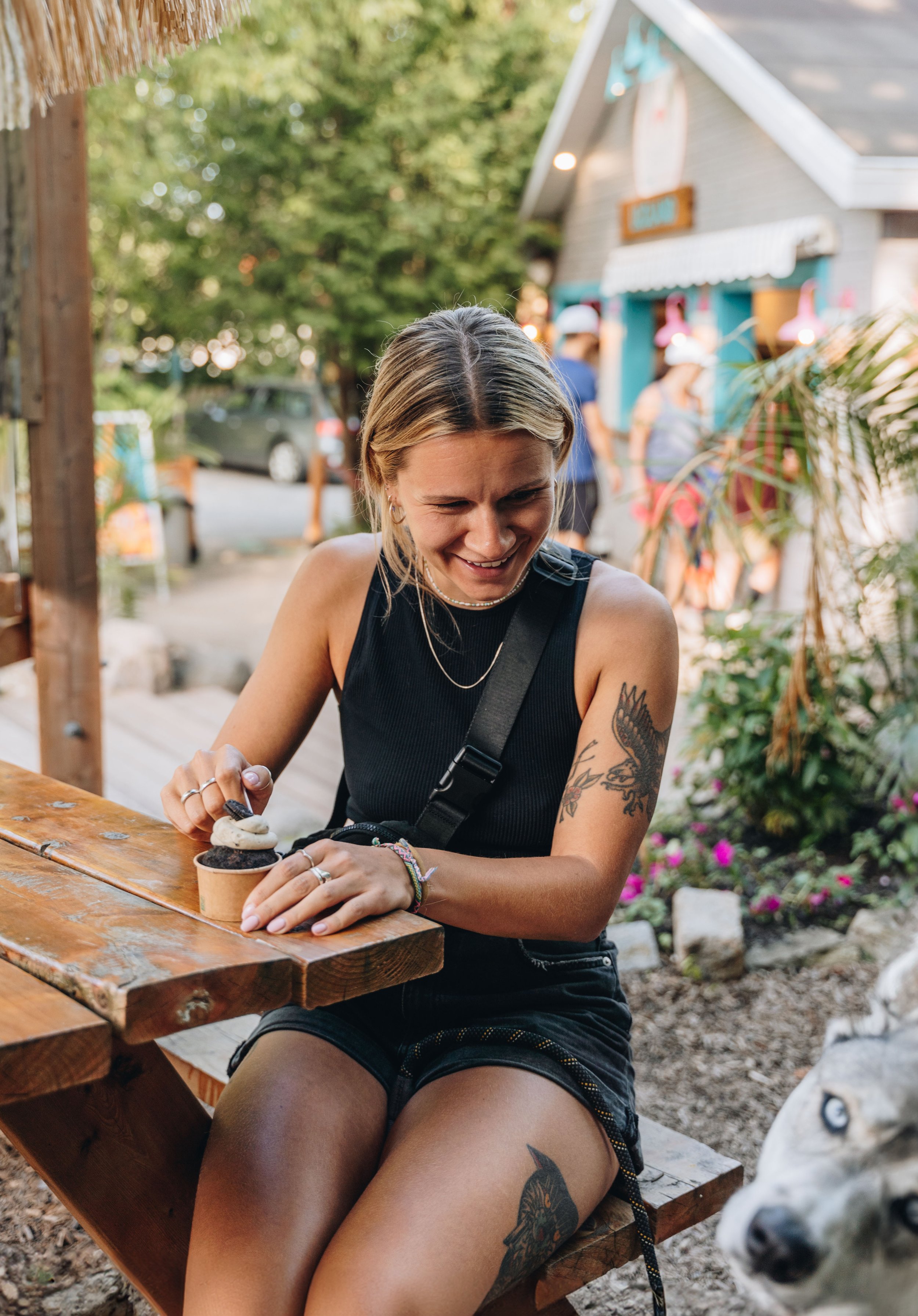 [Québec, Loretteville] Fendel & Lilo (Liloland) — On va se promener