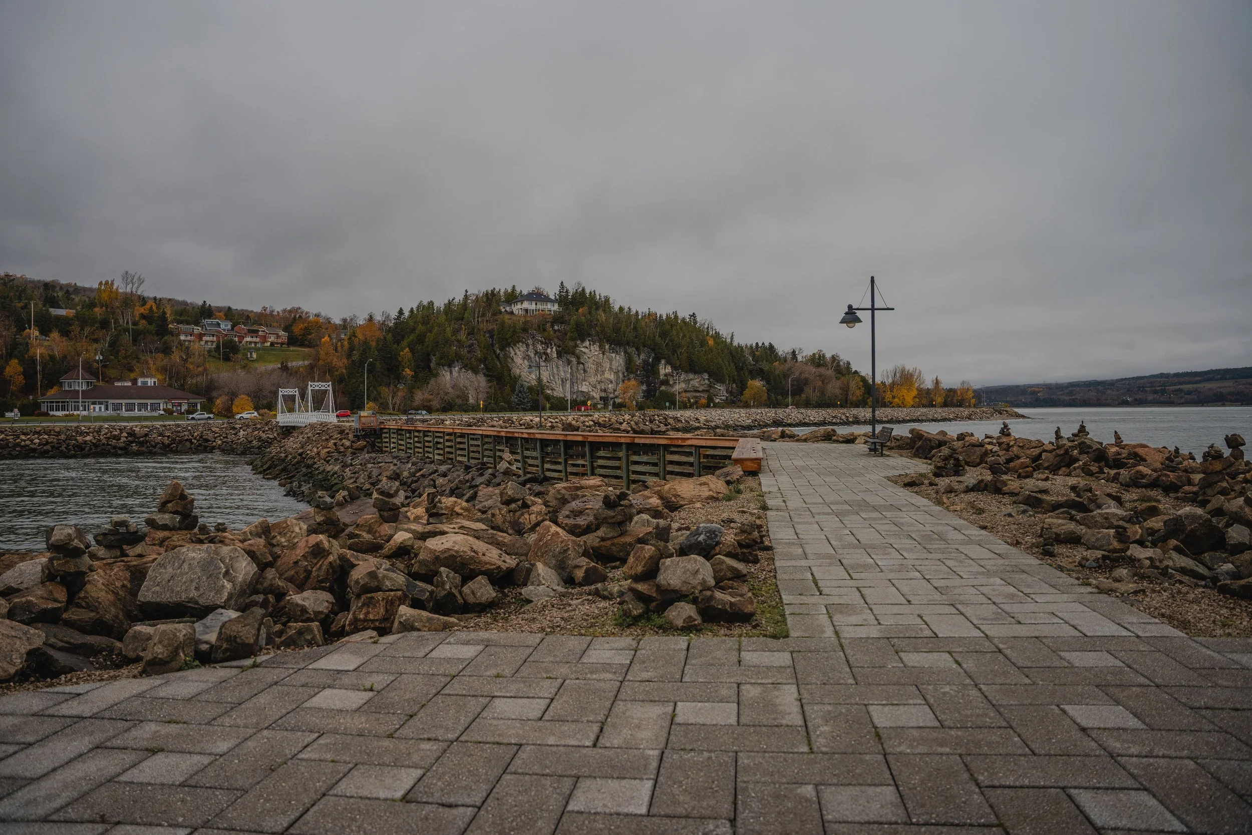 [Charlevoix, La Malbaie] La jetée de Pointe-au-Pic — On va se promener