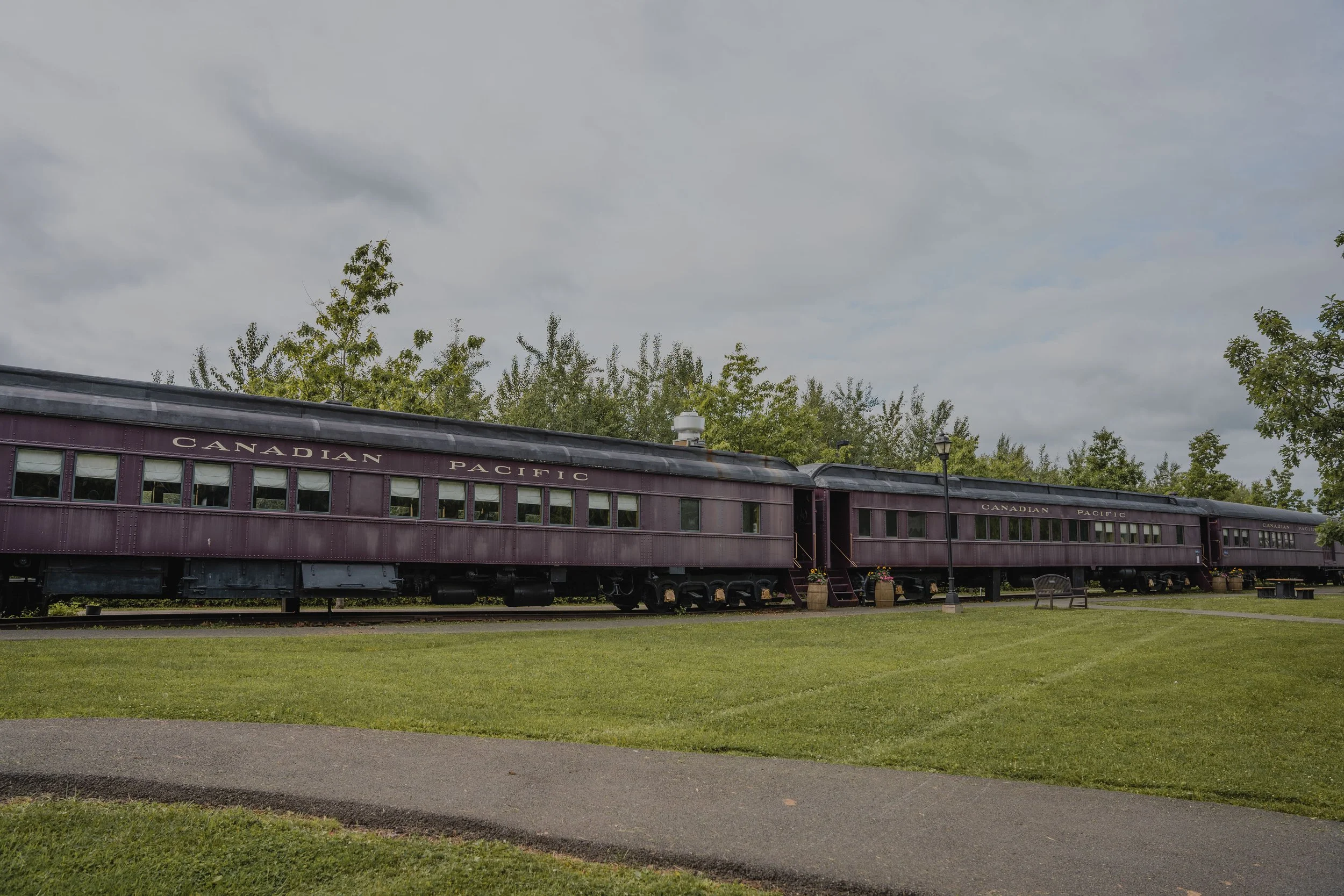 [NB,Florenceville-Bristol] Shogomoc Train Station — On va se promener